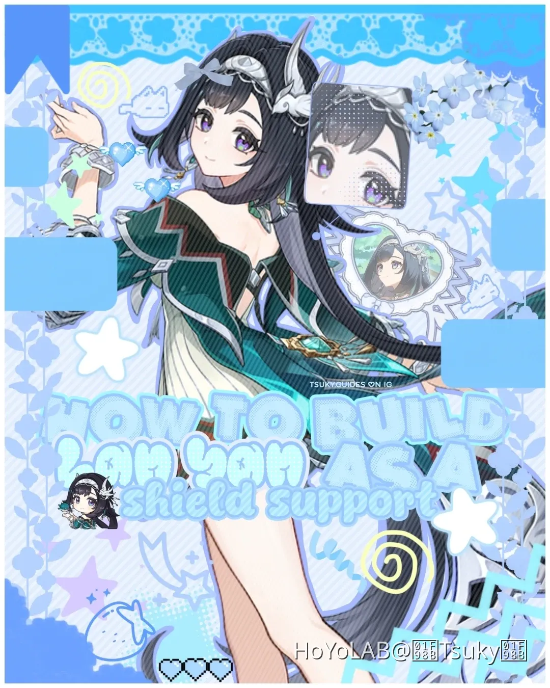 How to build Lan Yan as a shield support!🎀 Genshin Impact | HoYoLAB