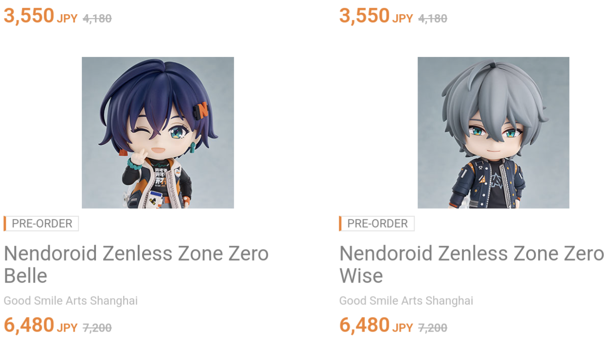 ZZZ MCs get nendoroid before Caelus and Stelle!? Honkai: Star Rail ...