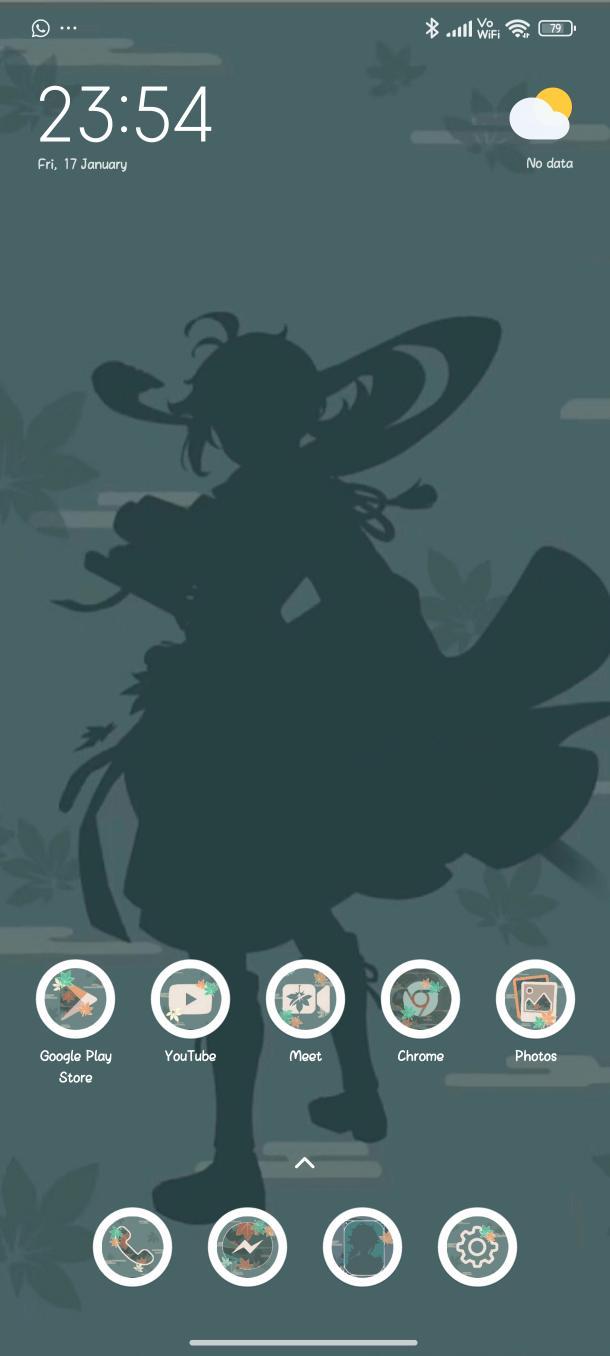 trying to design my phone screen Genshin Impact | HoYoLAB