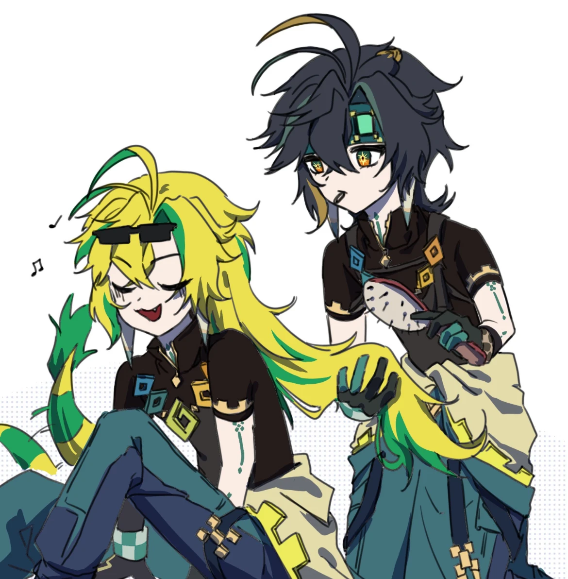 Ajaw human form (fanarts) day eight Genshin Impact | HoYoLAB