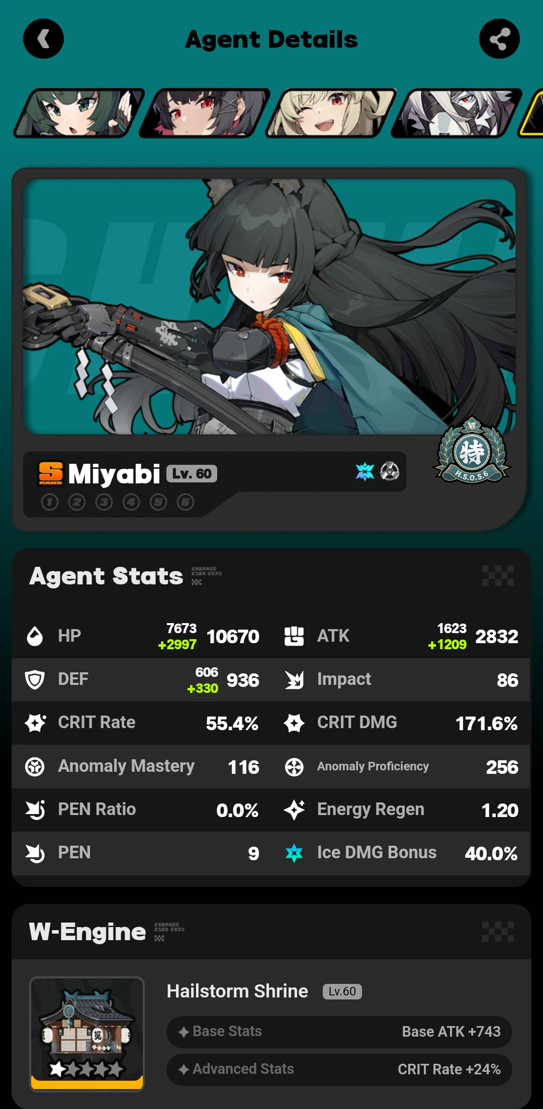 she may not be the best miyabi, but its my miyabi 😊 Zenless Zone Zero | HoYoLAB