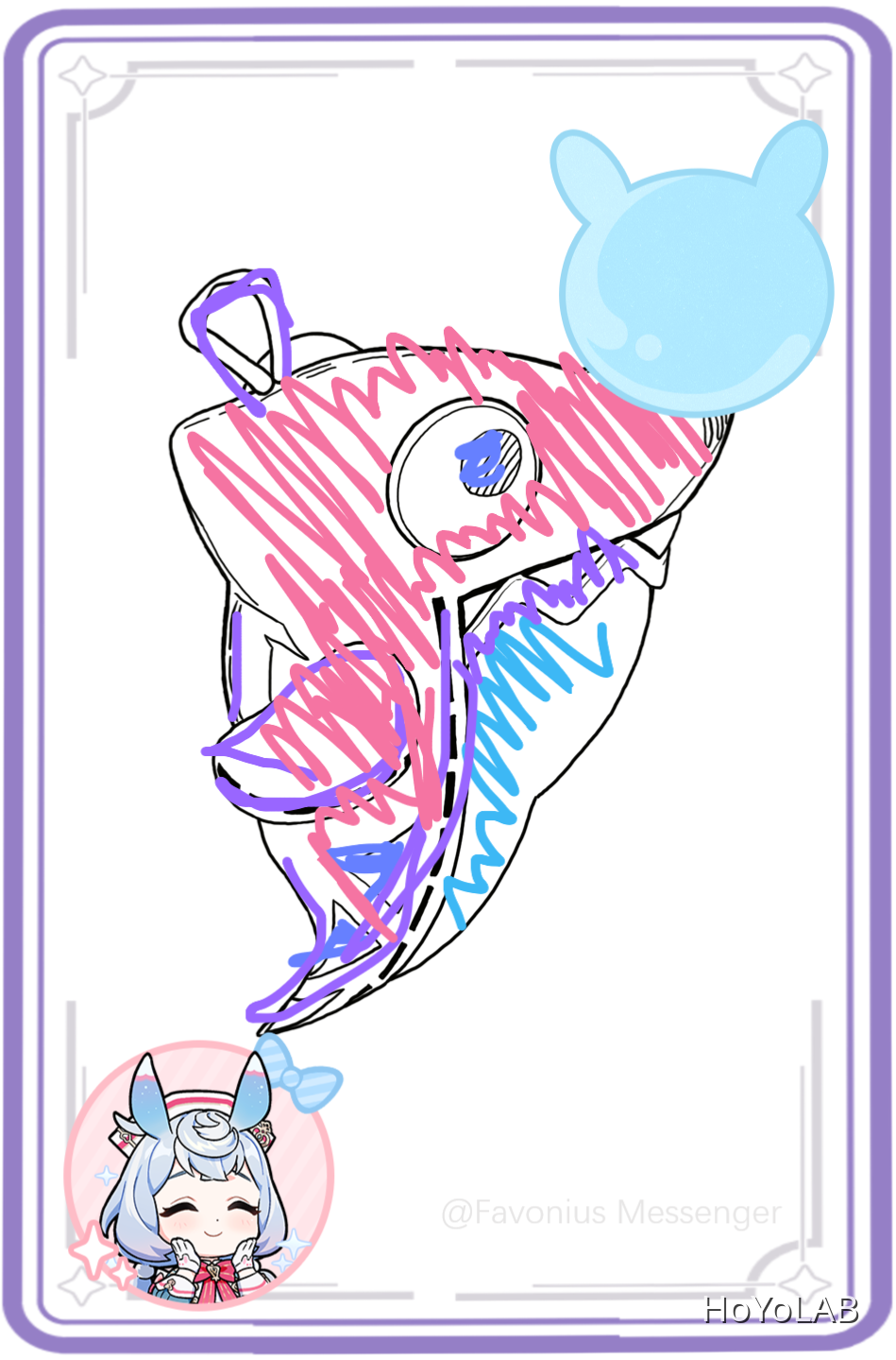 My bad finger draw attempt 😂 Genshin Impact | HoYoLAB