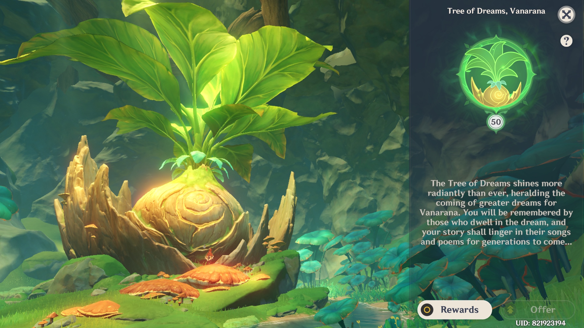 finally lvl 50 sumeru tree Genshin Impact | HoYoLAB