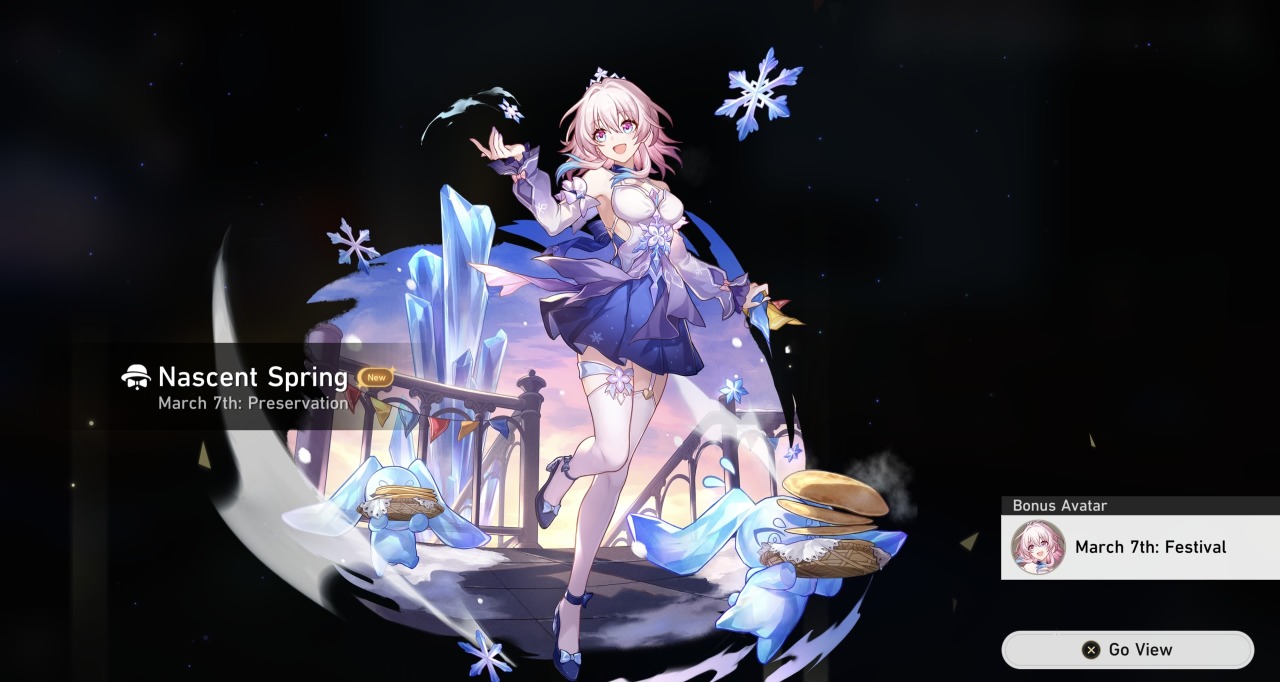 March 7th's new outfit: Nascent Spring ️ Honkai: Star Rail | HoYoLAB