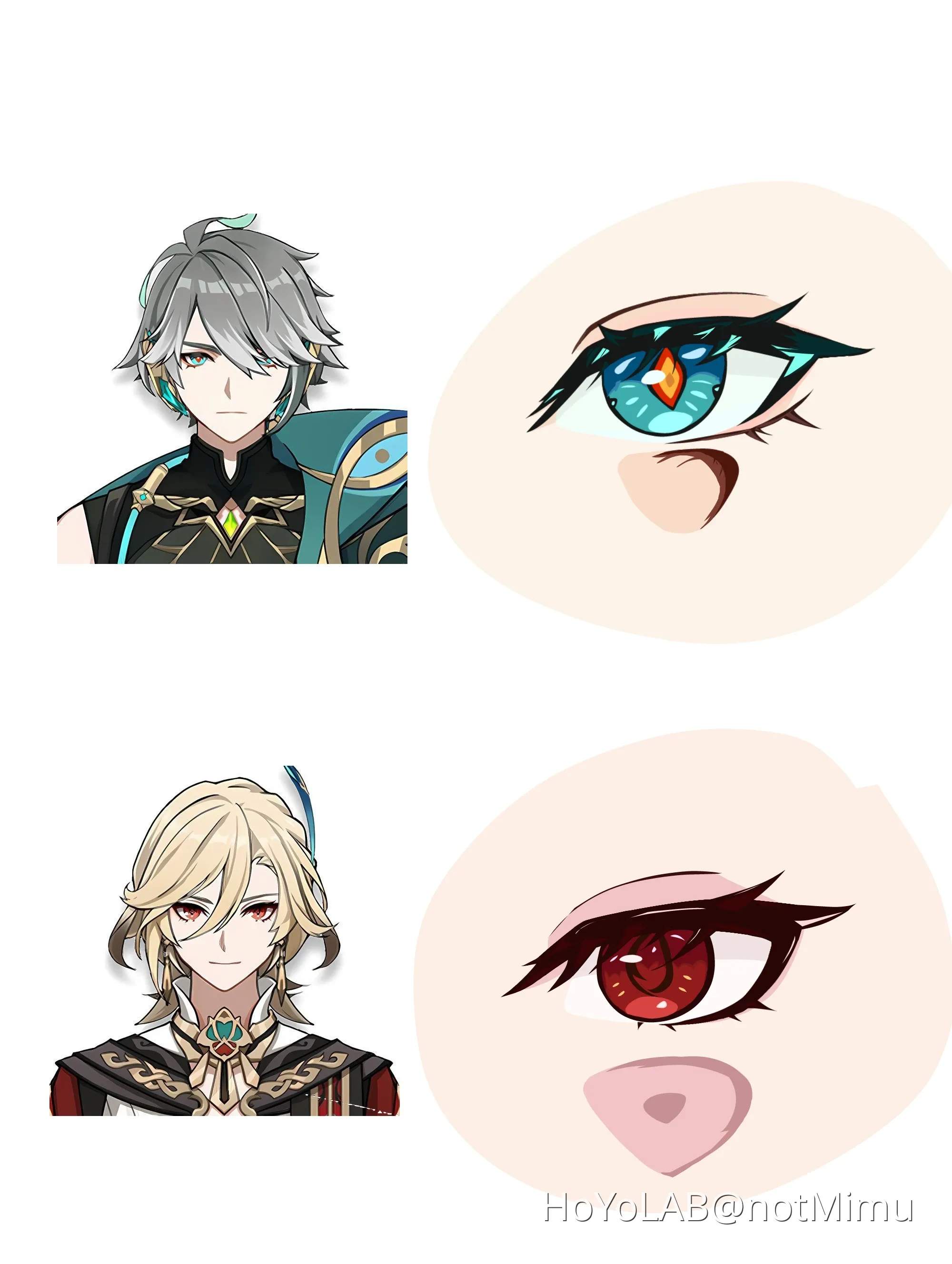 Eyes (again) but I can only use the lasso tool Genshin Impact | HoYoLAB