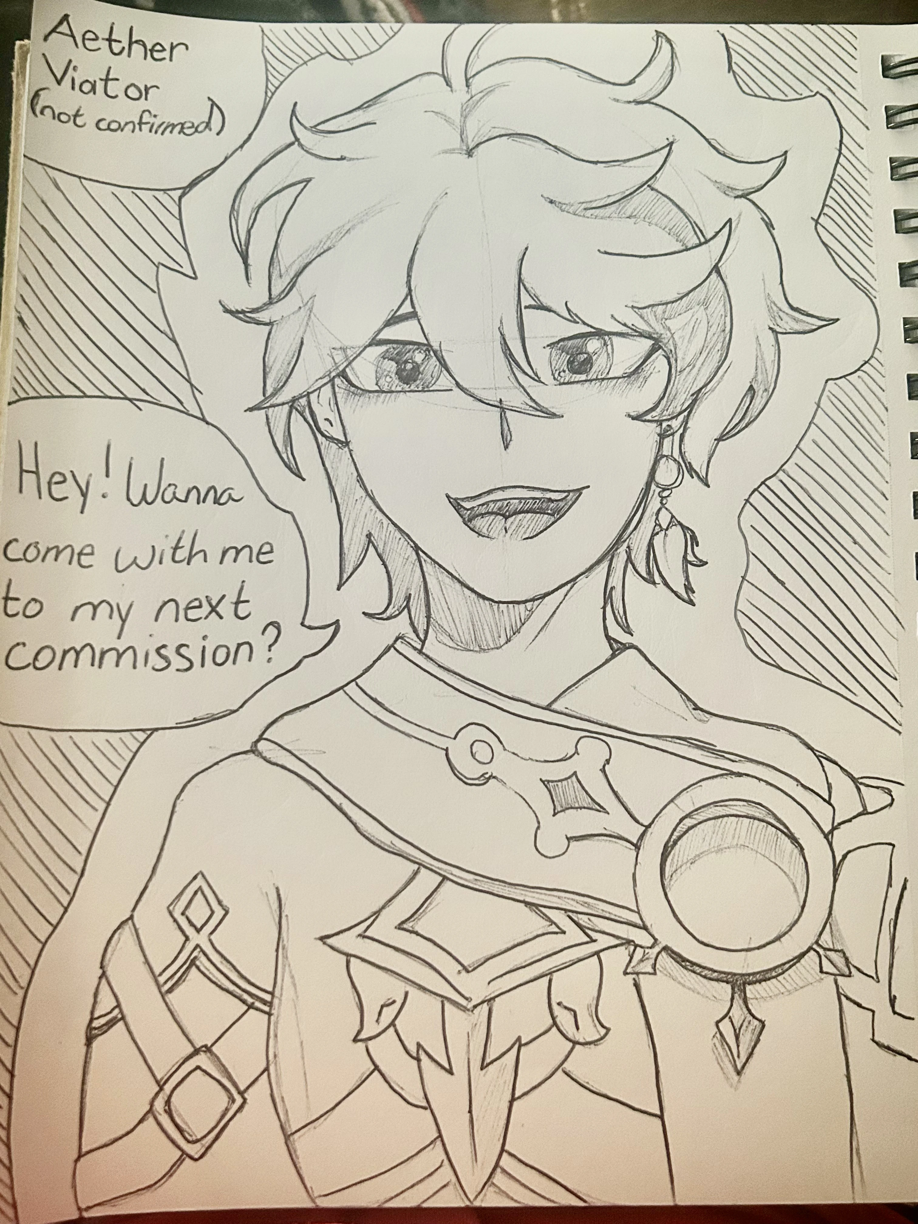 Aether Art or Xiao Art?? Genshin Impact | HoYoLAB