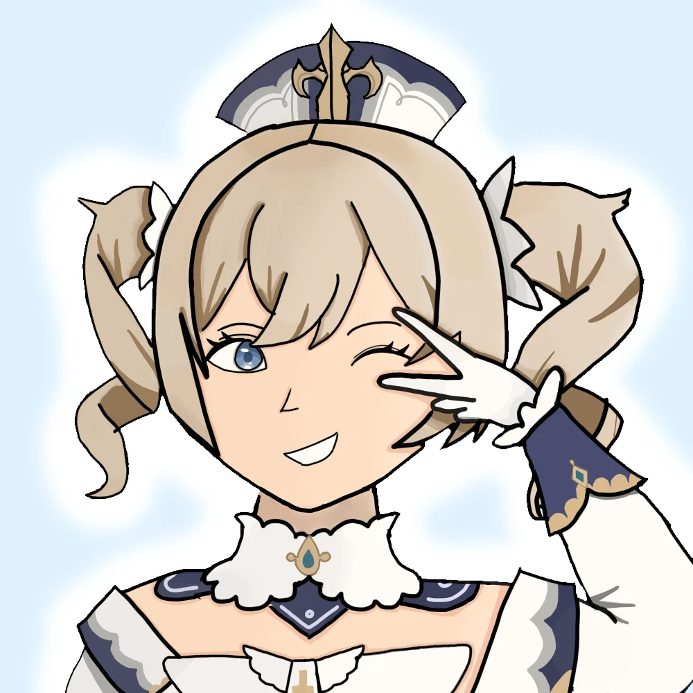 Barbara drawing 🎀🎀 Genshin Impact | HoYoLAB