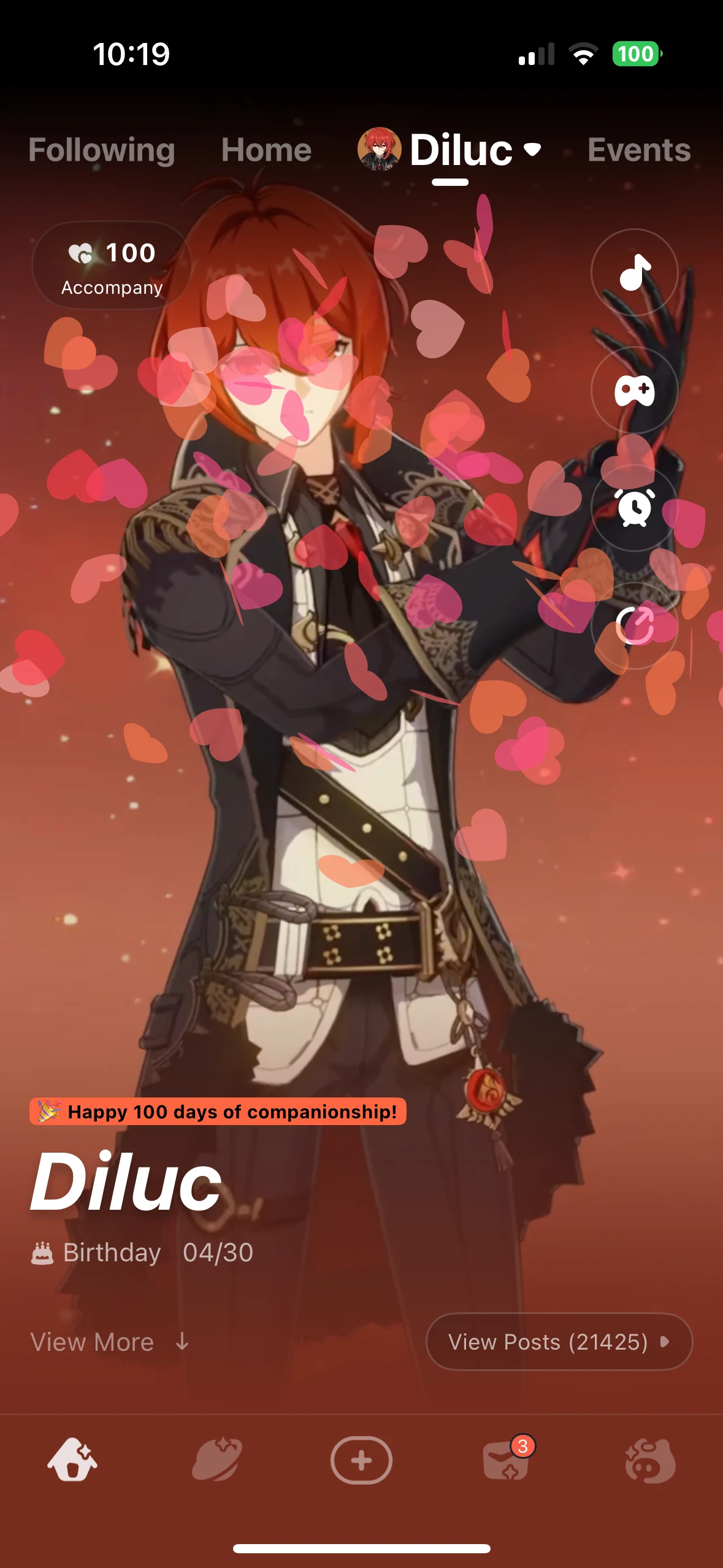 Yesterday I forgot to post yesterday happy late 100 days Diluc! Genshin ...