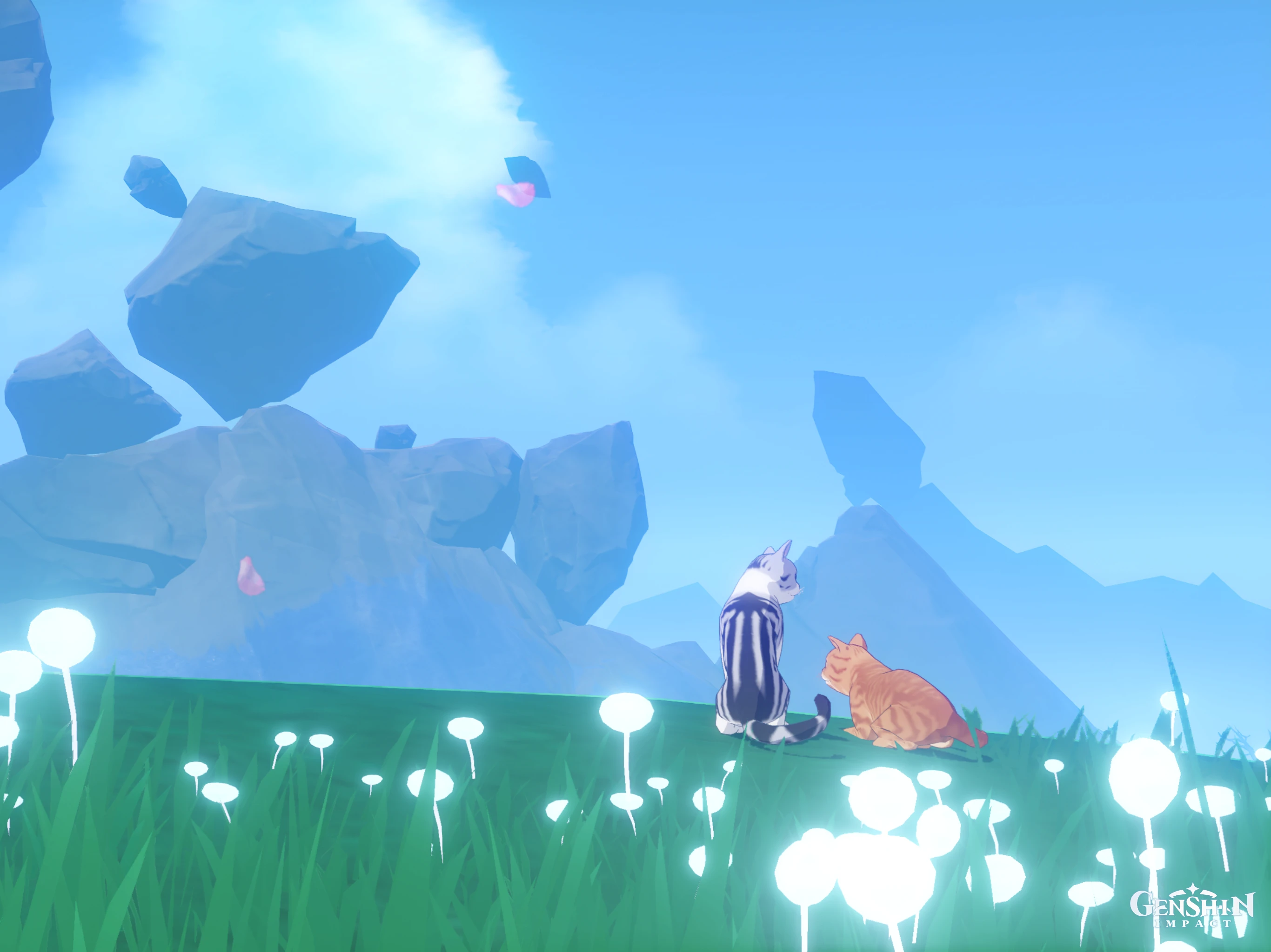 Inazuma exploration + cute cats Genshin Impact | HoYoLAB