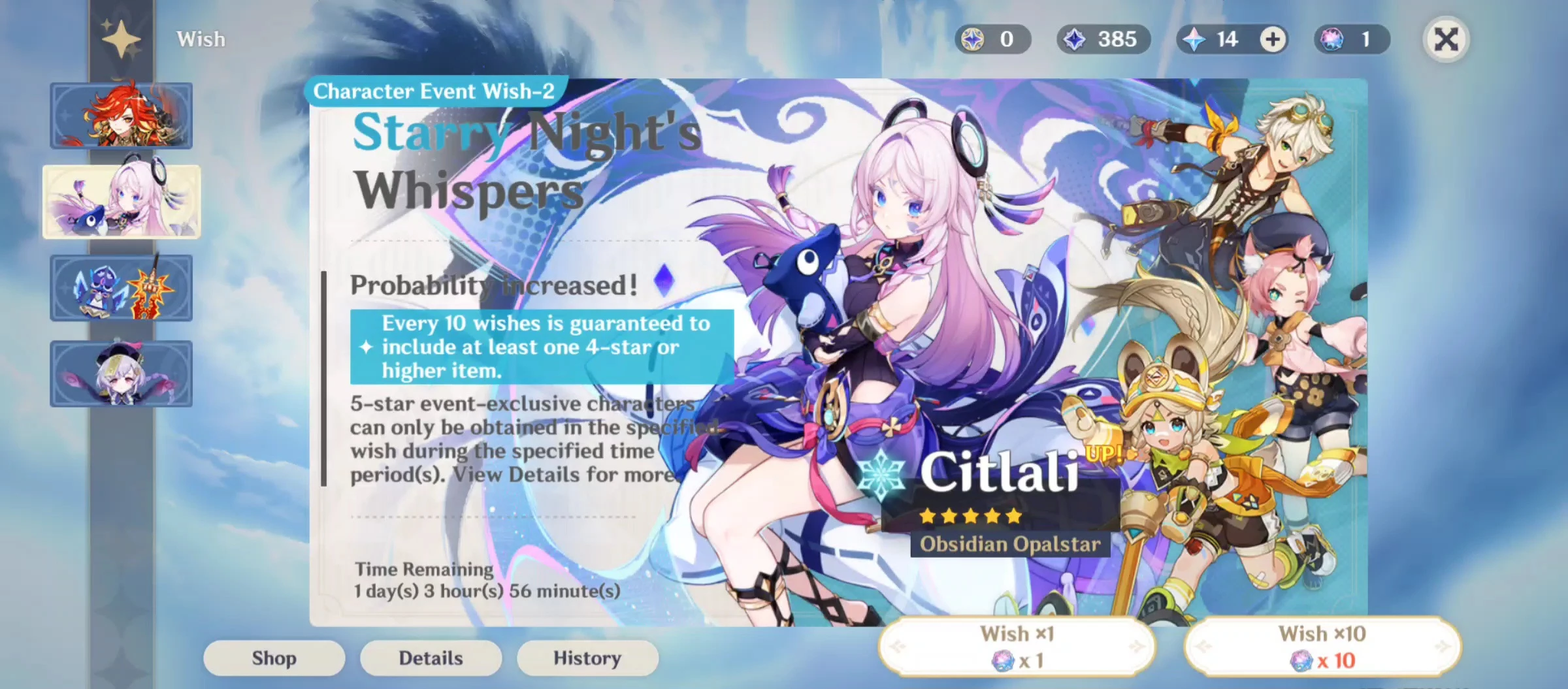 I got Citlali on her birthday!!! Genshin Impact | HoYoLAB