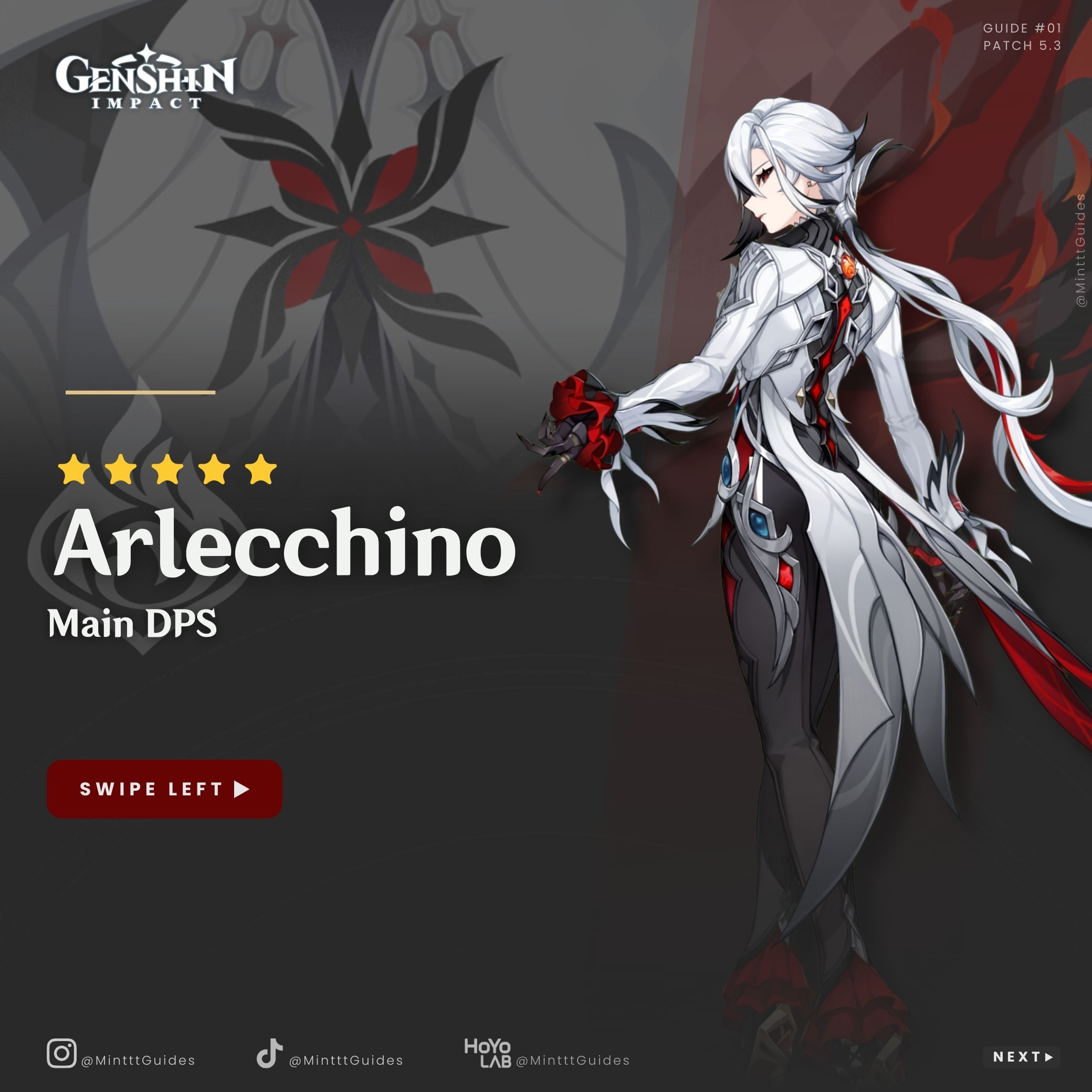ARLECCHINO - BUILD GUIDE | GENSHIN IMPACT 5.3 Genshin Impact | HoYoLAB