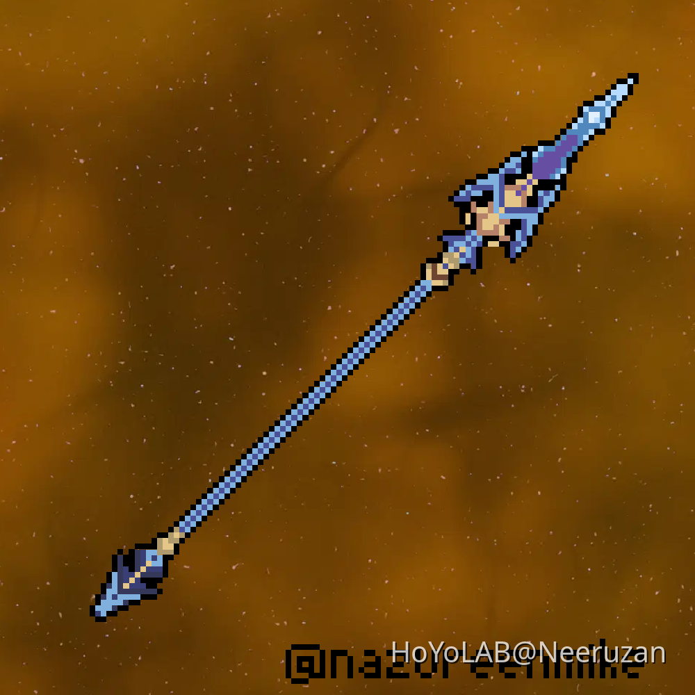 Simple pixel art style: Calamity Queller! Genshin Impact | HoYoLAB