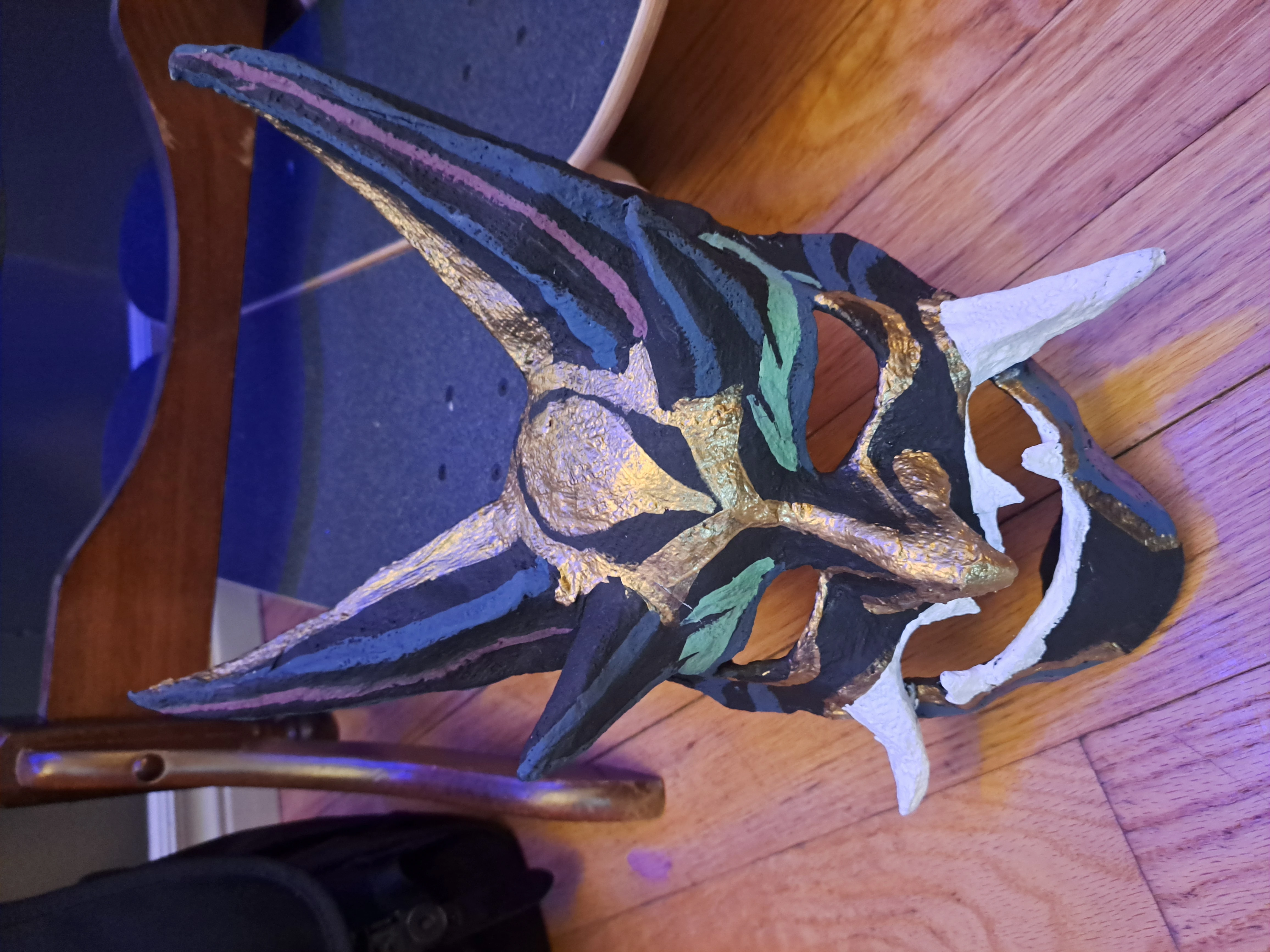 I made Xiao's mask!! Genshin Impact | HoYoLAB