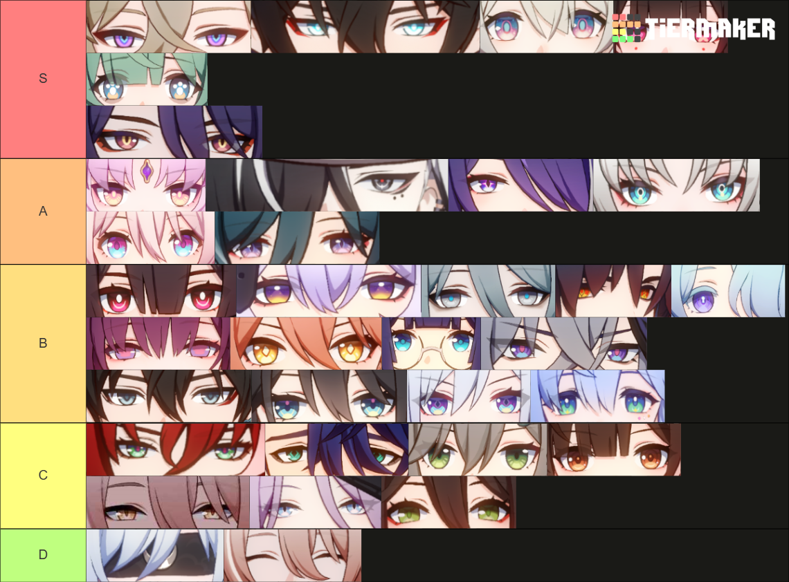 Rating Hsr eye designs Honkai: Star Rail | HoYoLAB