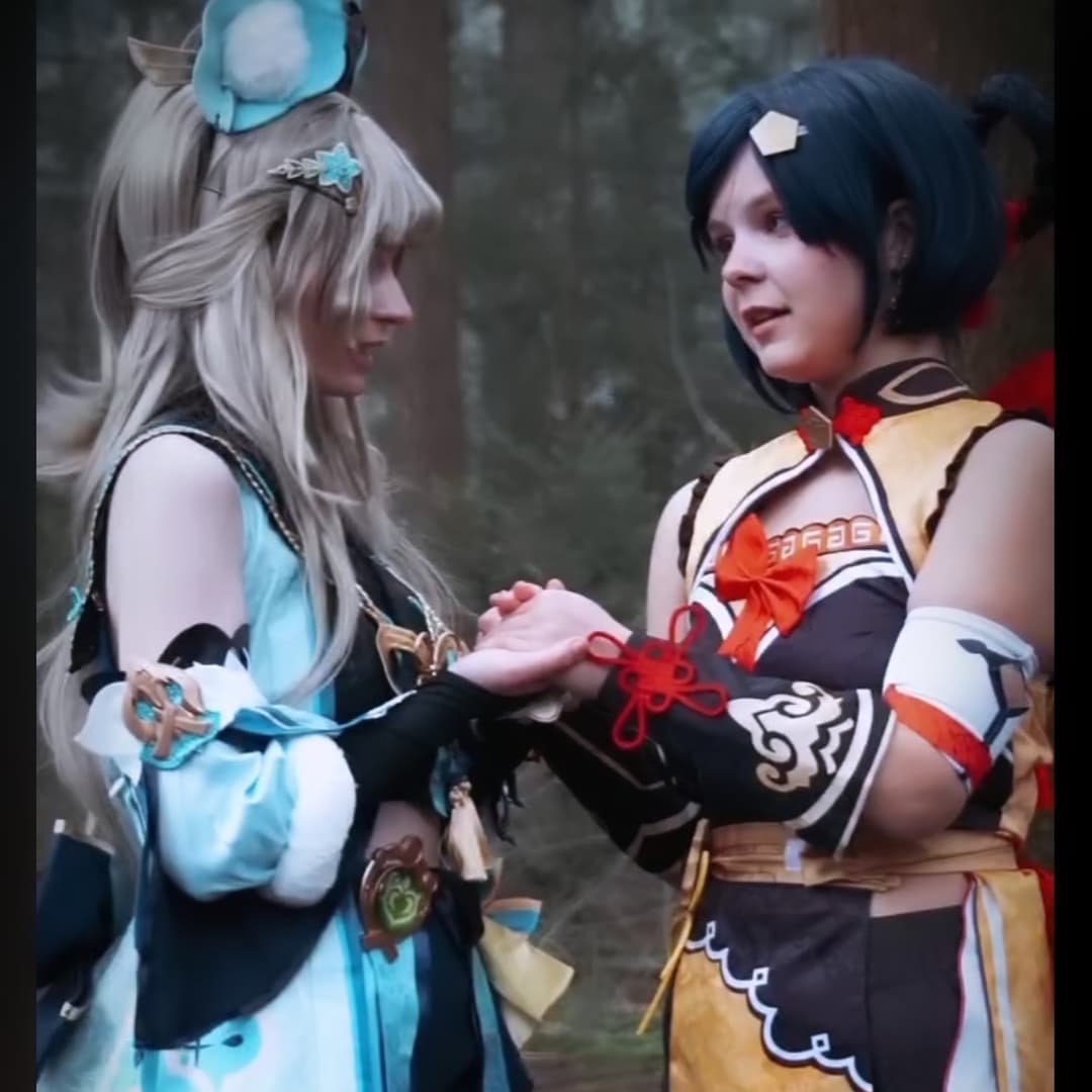 Xianglin cosplay!! Genshin Impact | HoYoLAB