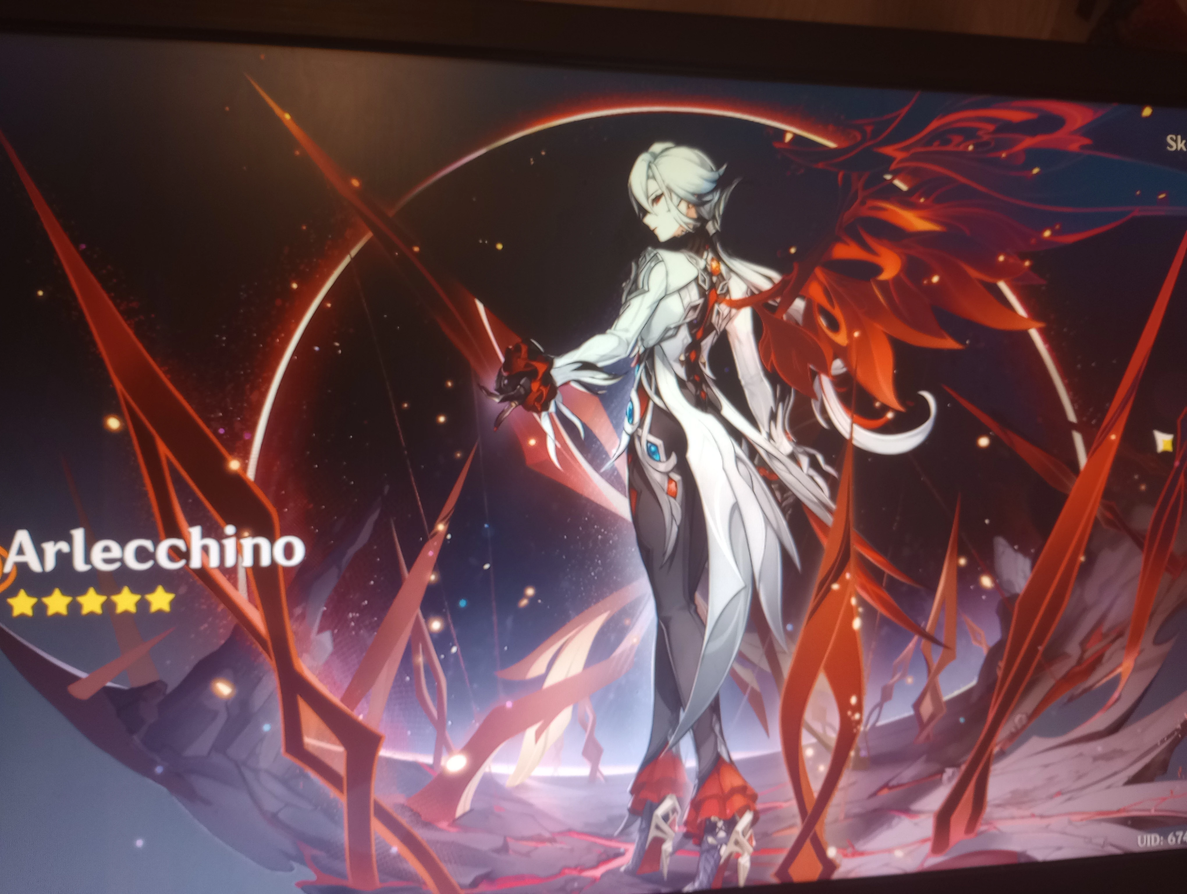 I got Arlecchino and her sig! I'm soo happy ngl. Genshin Impact | HoYoLAB