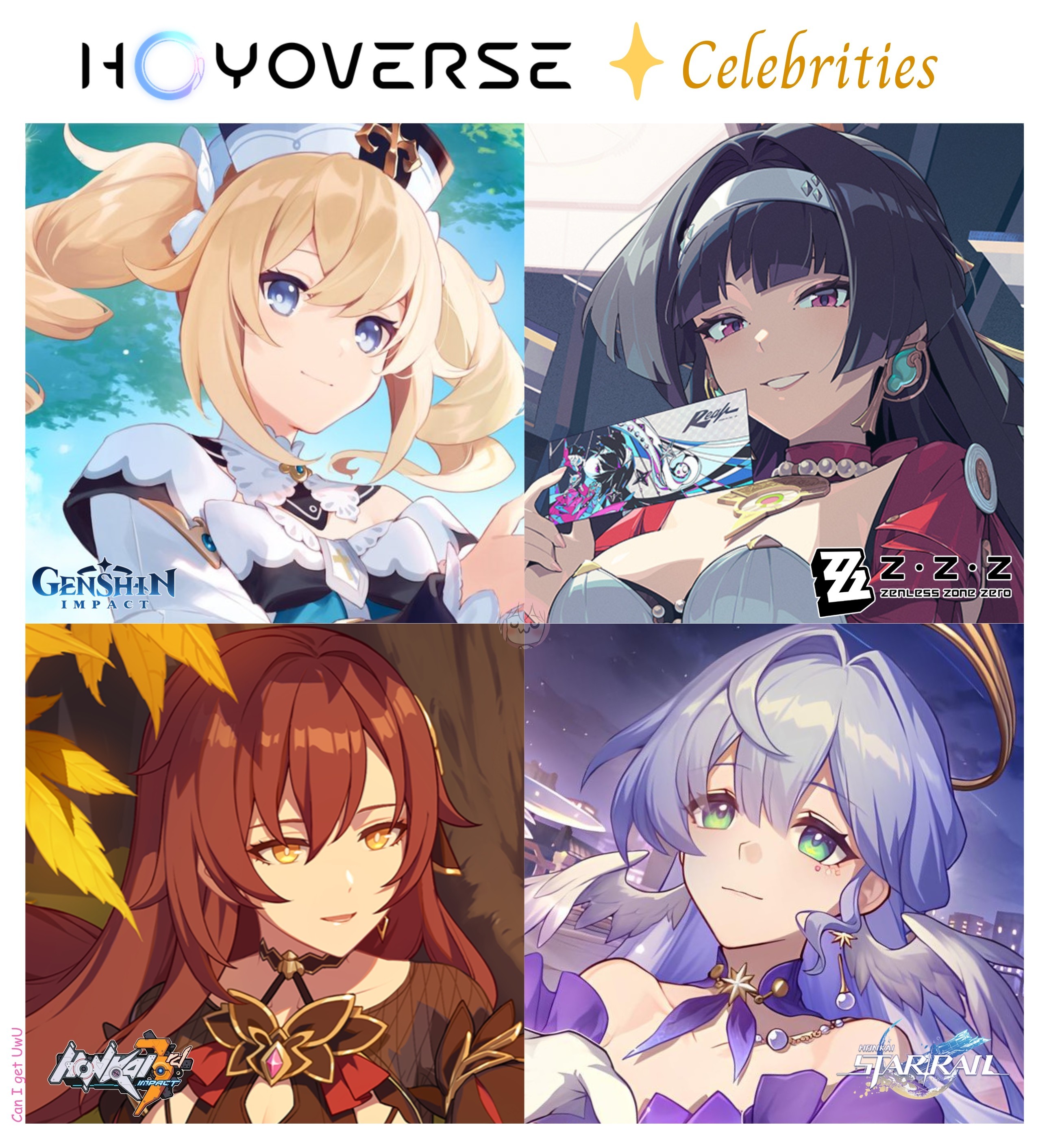 Hoyoverse Celebrities | HoYoLAB