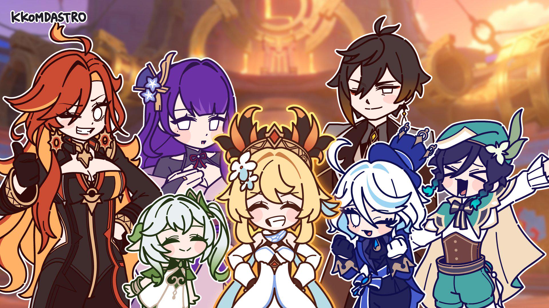 The Archons! Genshin Impact | HoYoLAB