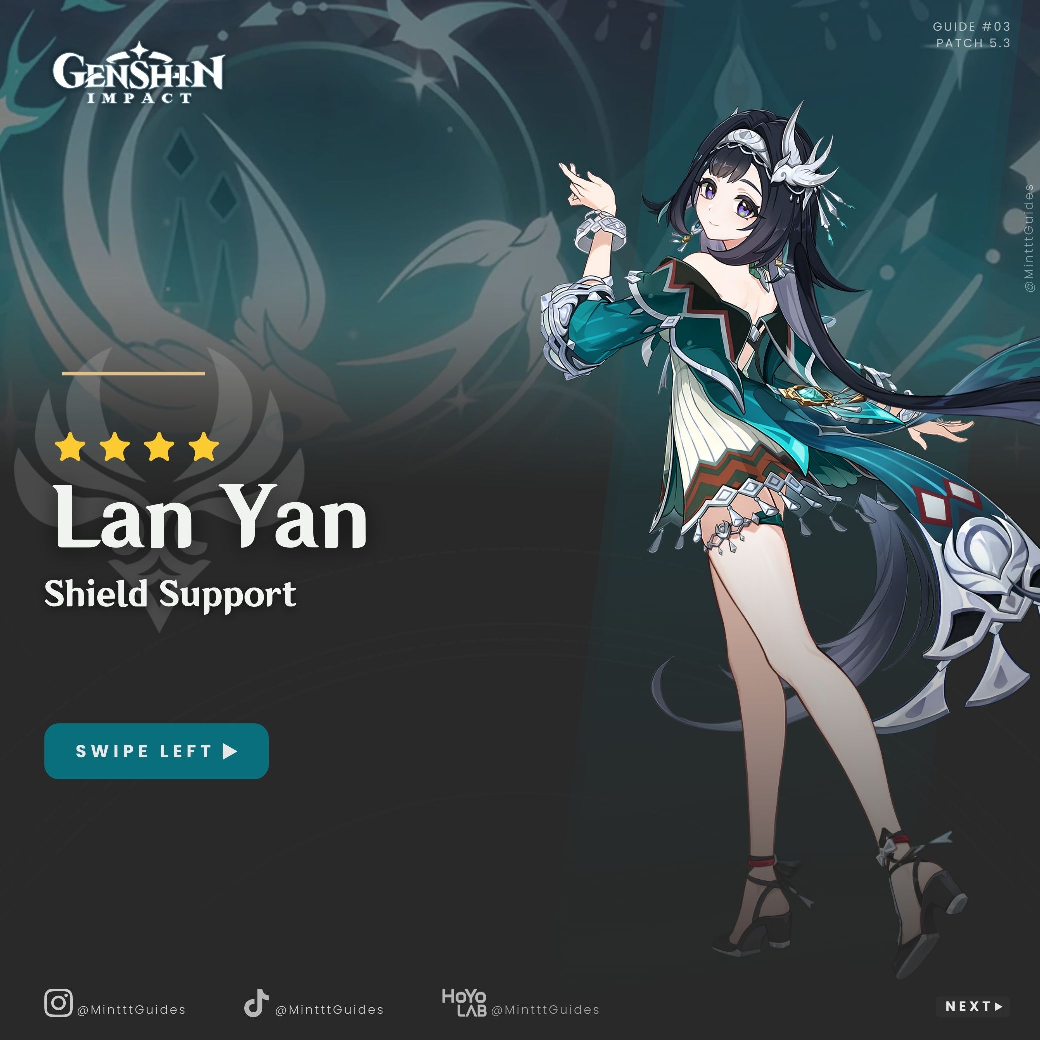 LAN YAN - BUILD GUIDE | GENSHIN IMPACT 5.3 Genshin Impact | HoYoLAB