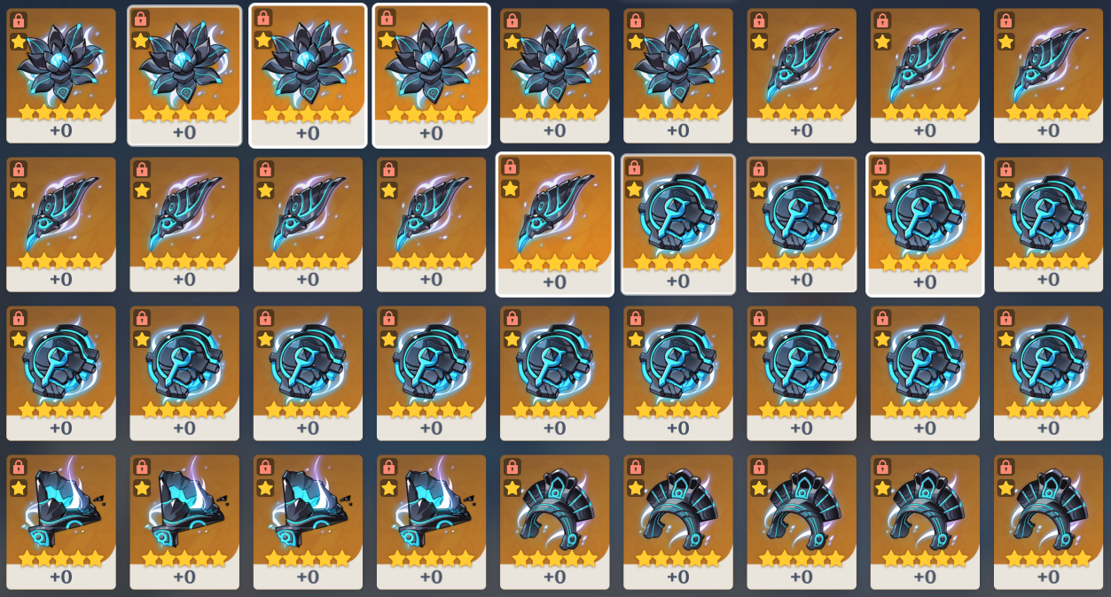 Better way to Mass Discard Artifacts for EXP? Genshin Impact | HoYoLAB