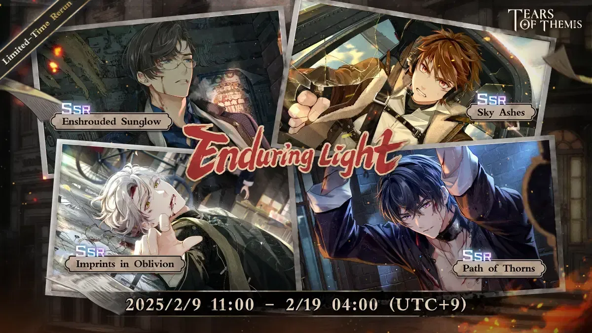Enduring Light Event Shadow of Themis Limited-Time Rerun & DLC Update ...