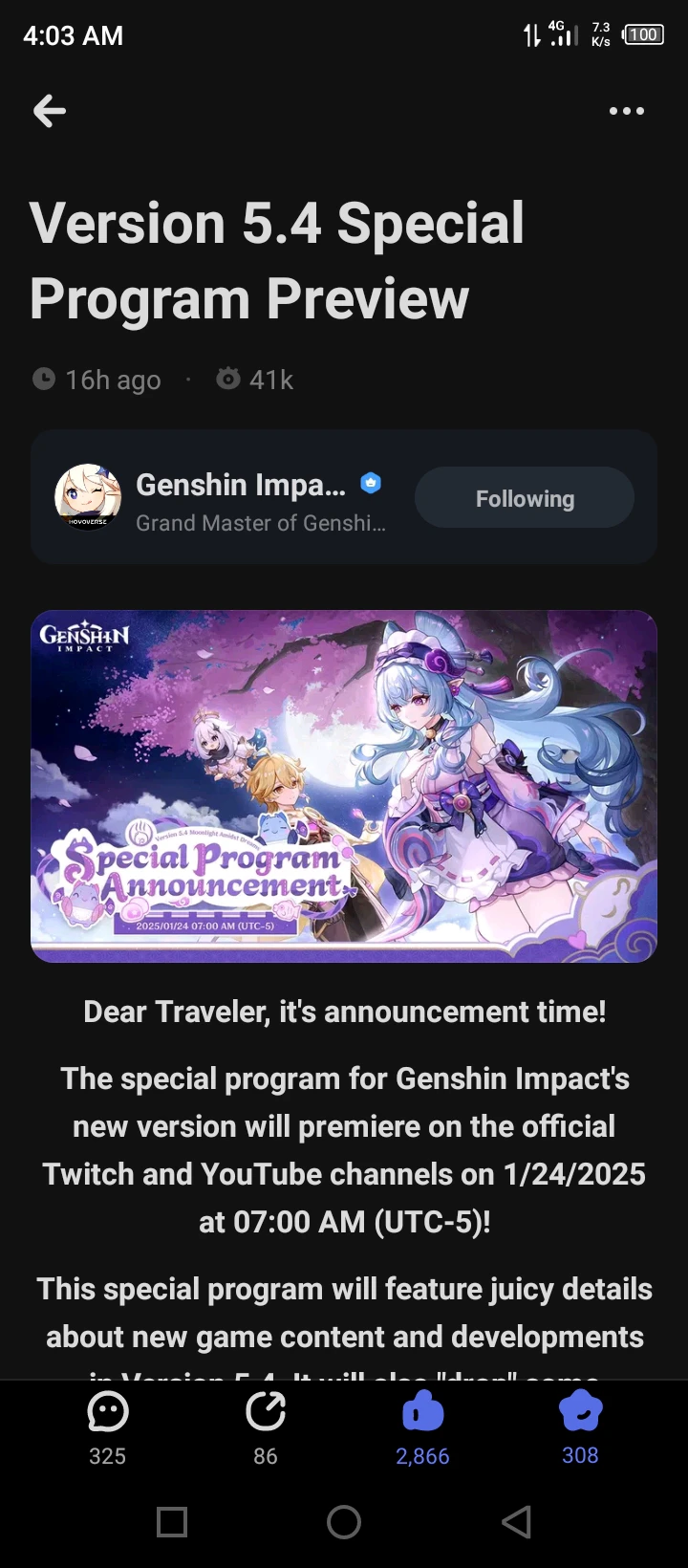 Day 442 of asking for a Wriothesley rerun Genshin Impact | HoYoLAB