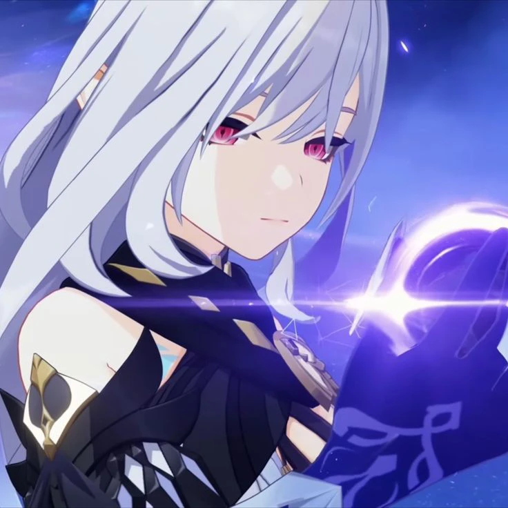 Hmm...which elements skirk will have? Is it really cryo? Genshin Impact ...