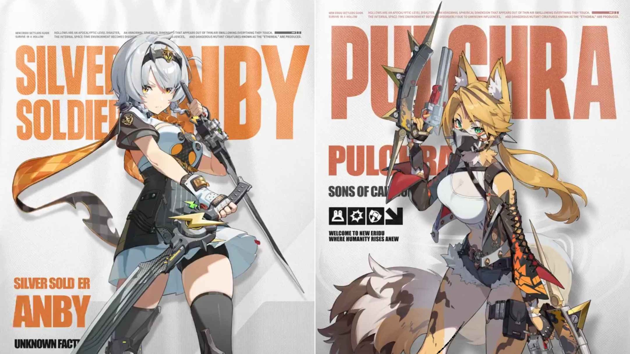 ZZZ Drip Market - Silver Soldier Anby & Pulchra Zenless Zone Zero | HoYoLAB