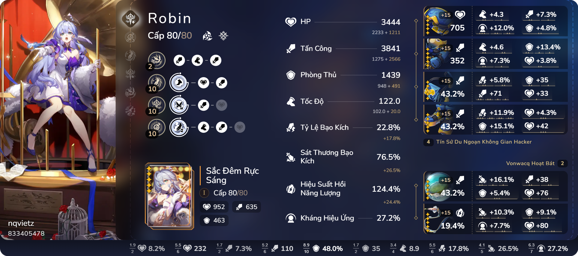 set hacker ko phải là 1 lựa chọn quá tệ :D Honkai: Star Rail | HoYoLAB