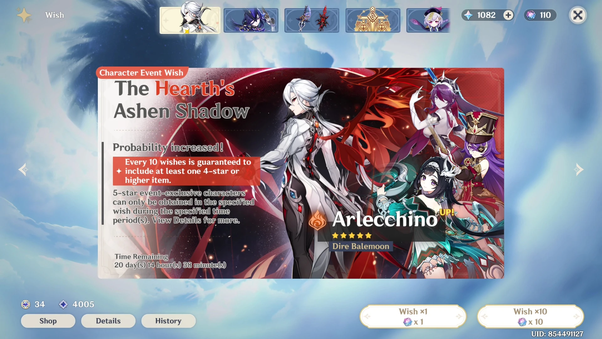 watch my lucky pull for Arlecchino + wepon (link 👇) Genshin Impact | HoYoLAB