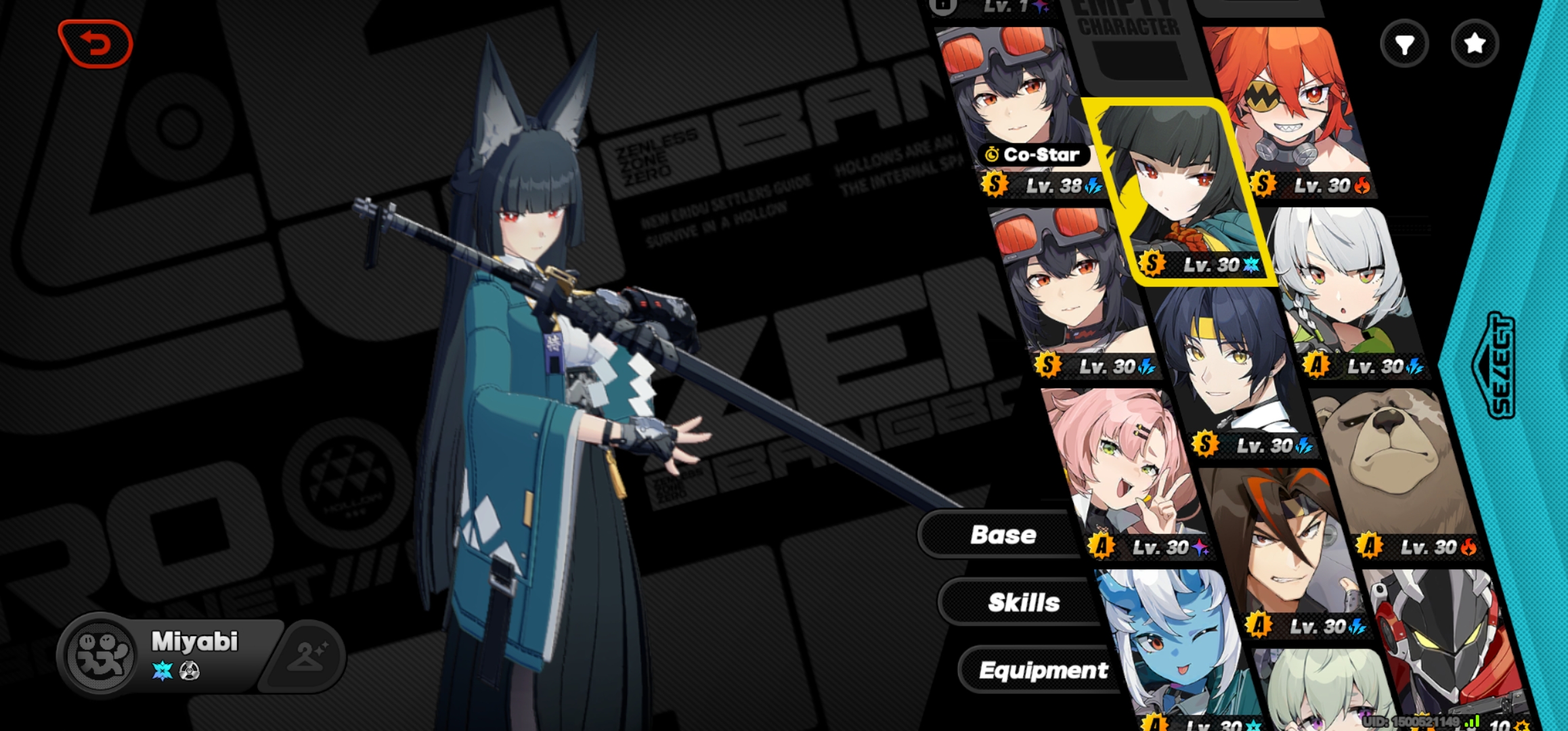 in need of help with Miyabi team building Zenless Zone Zero | HoYoLAB