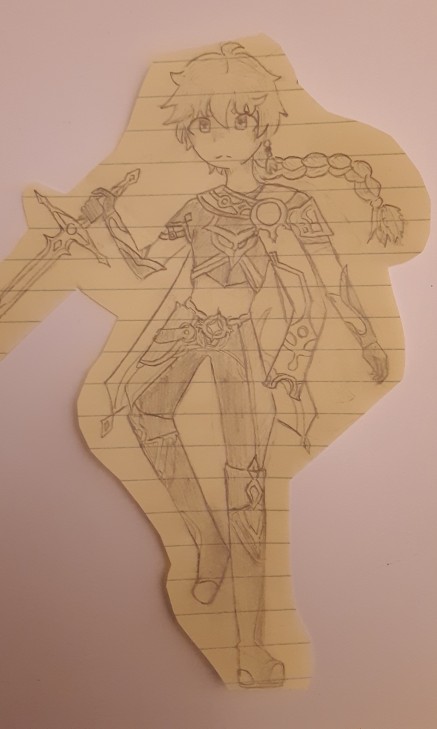 the Aether sketch no one asked for Genshin Impact | HoYoLAB