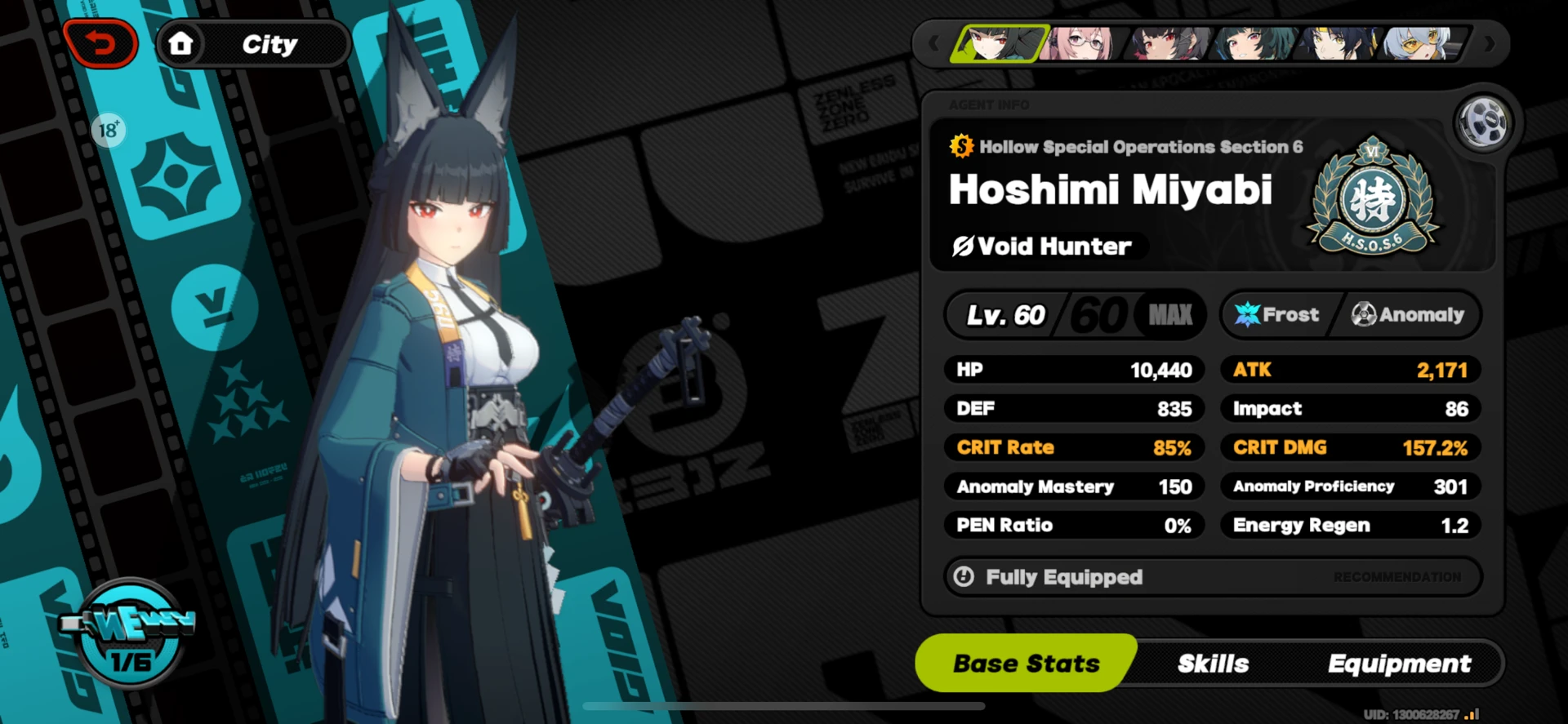 My Miyabi build!(Which 4,5,6 disk i should use?) Zenless Zone Zero ...