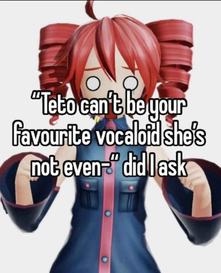 did I ask? 🙂 (no one can make me hate Teto) Genshin Impact | HoYoLAB