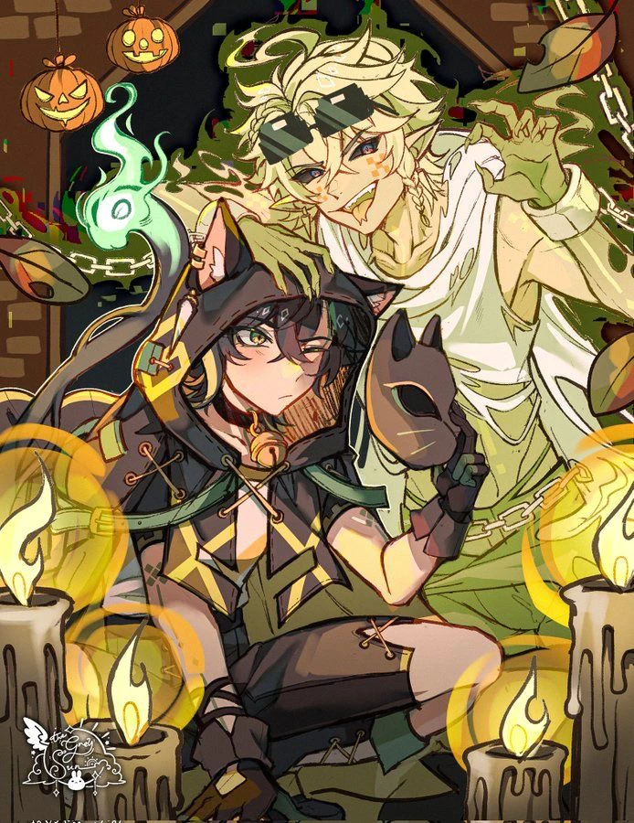 Ajaw human form (fanarts) day nine Genshin Impact | HoYoLAB