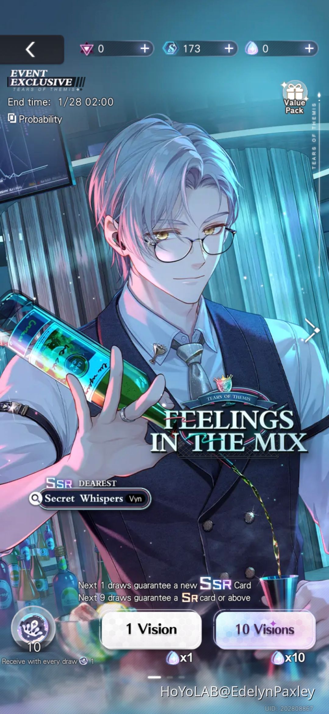 FINALLY 2ND SSR VYN!!!! Tears of Themis | HoYoLAB