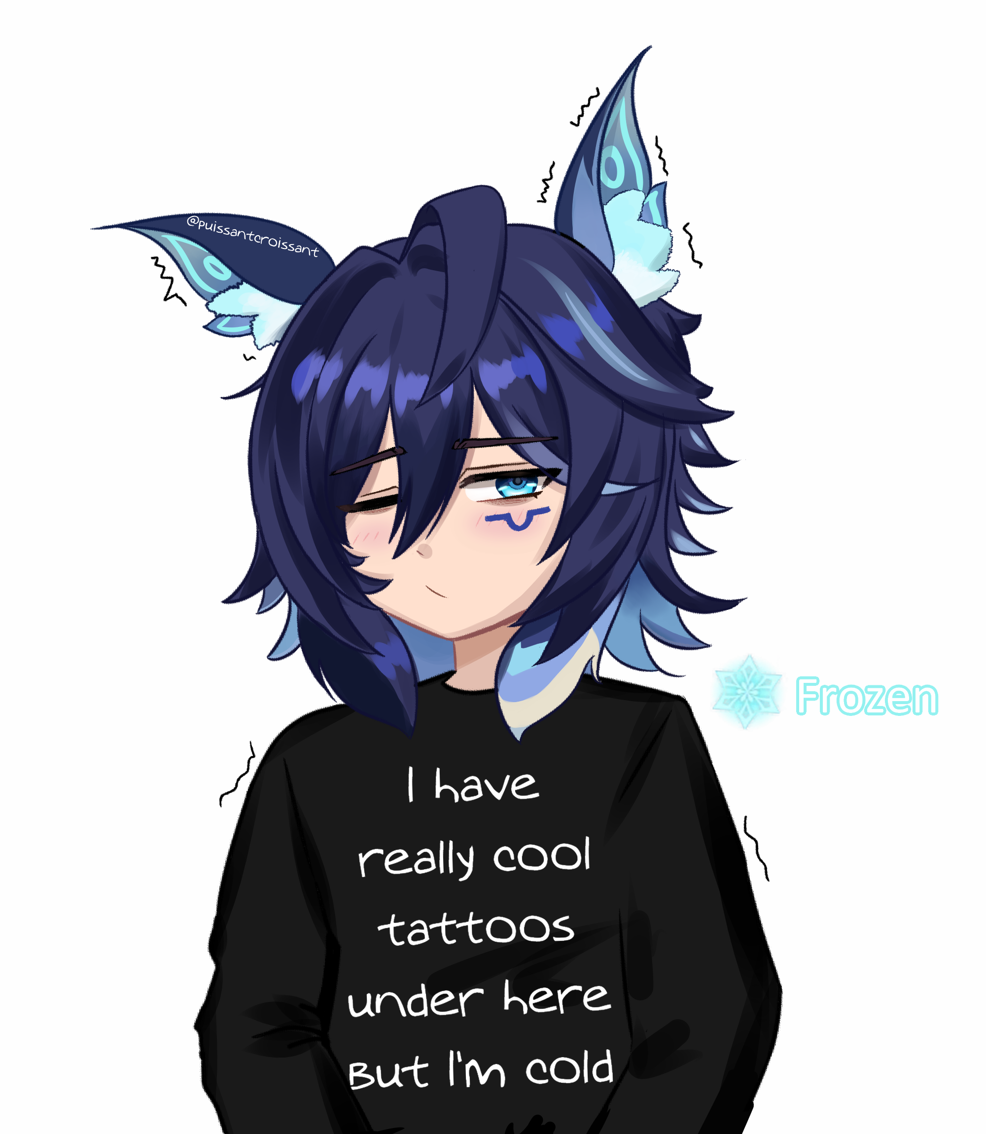 chibi ororon in this silly jumper i saw Genshin Impact | HoYoLAB