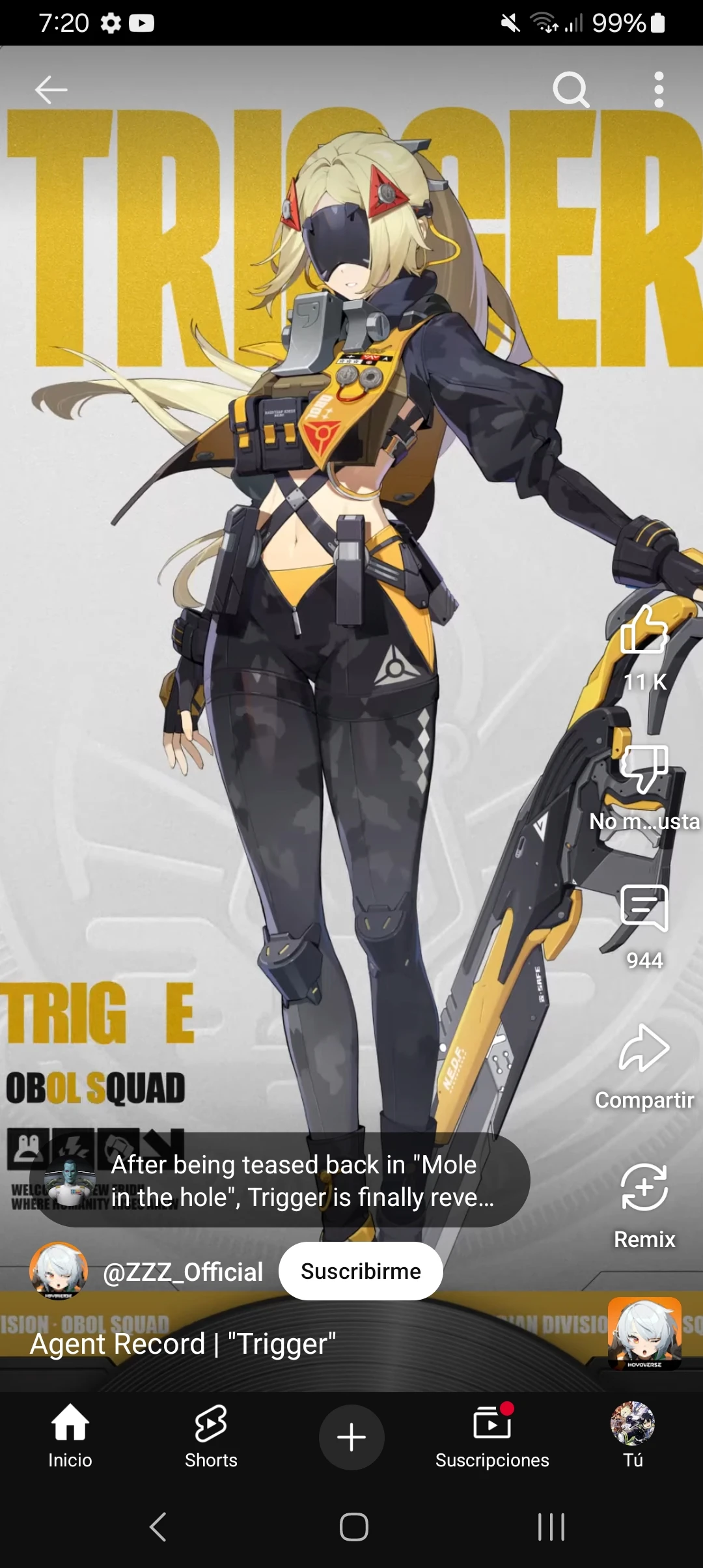 Otro para el batalló el oroboros. Zenless Zone Zero | HoYoLAB