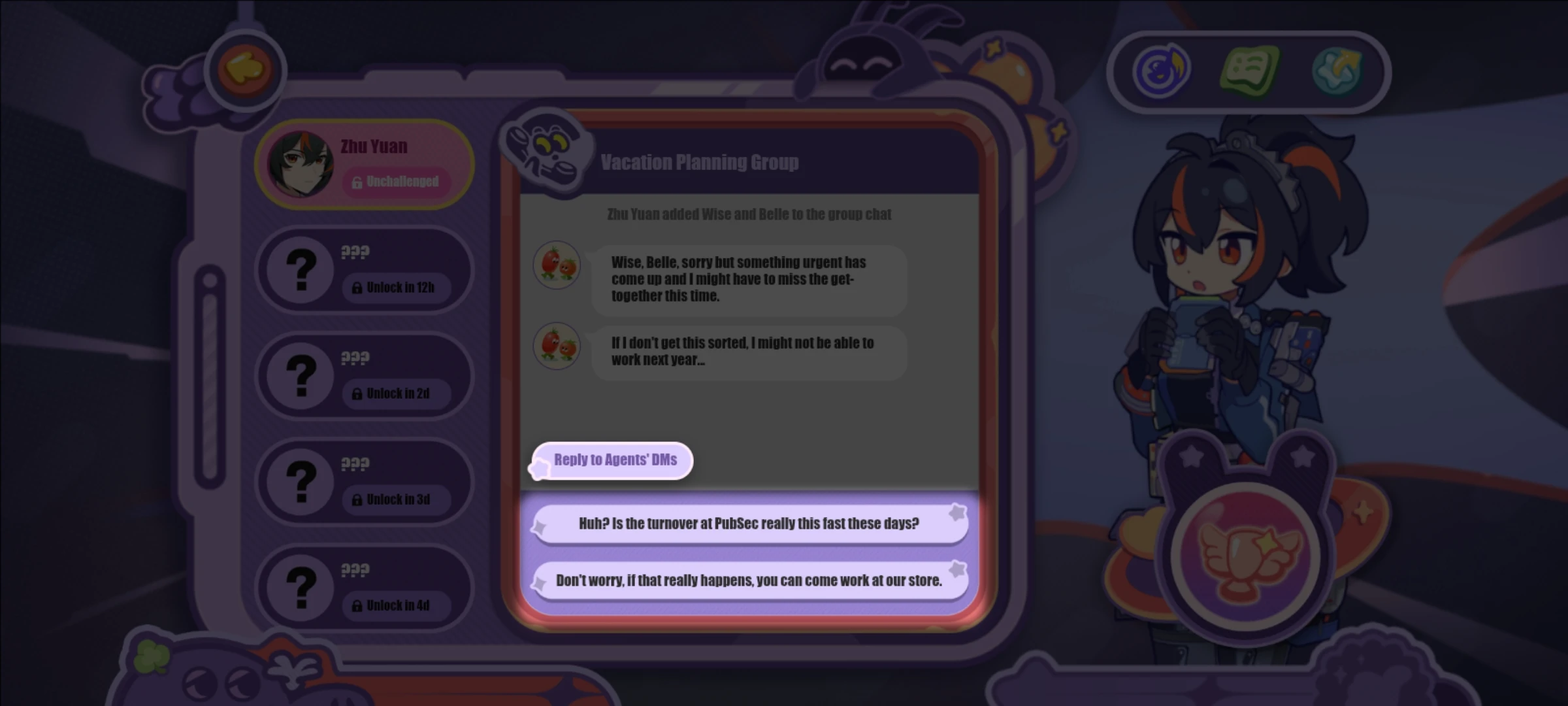 ZZZ devs think i can read these tiny letters. Zenless Zone Zero | HoYoLAB