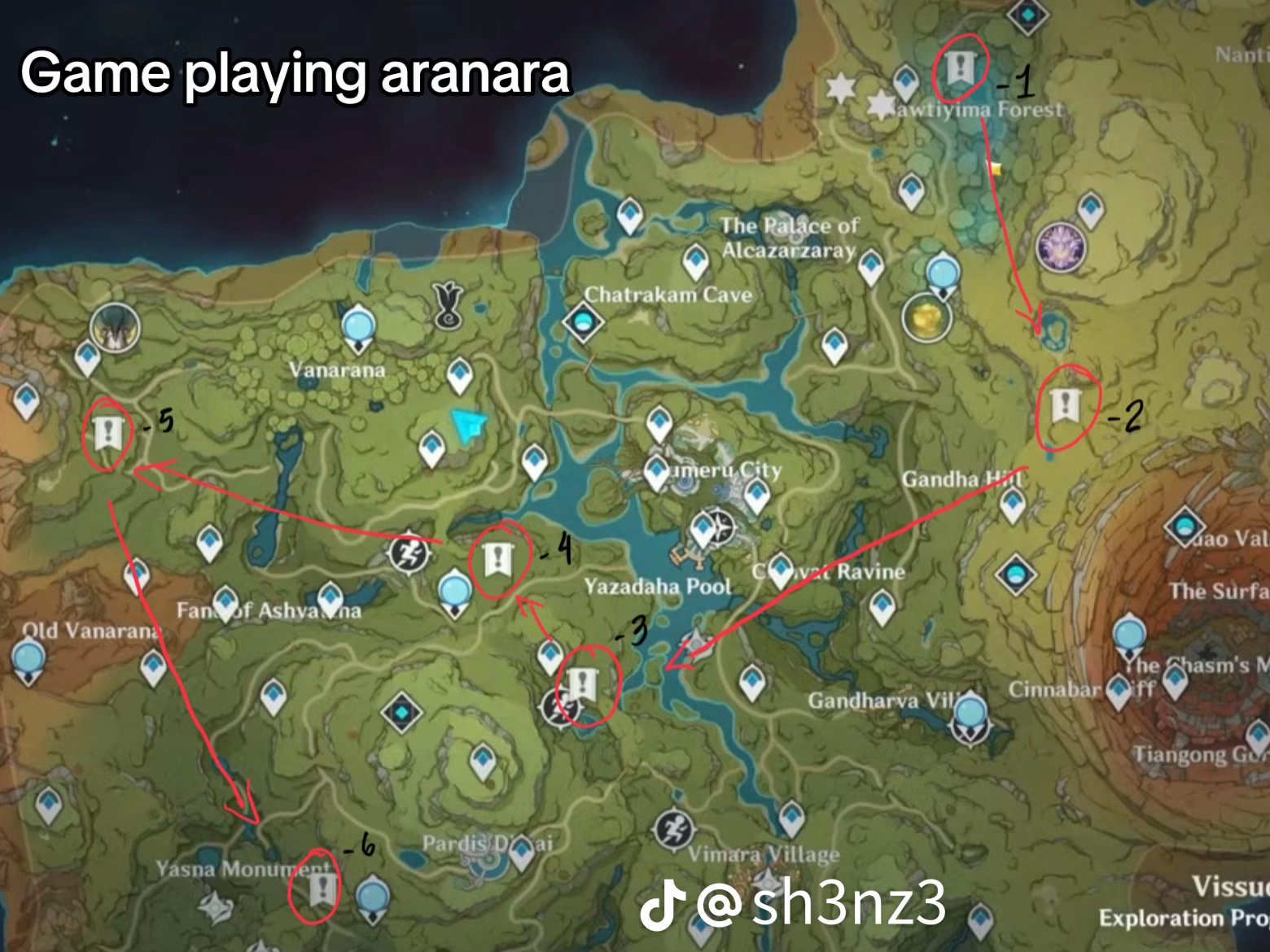 For anyone who's still not yet done with the Aranara quest. Genshin ...