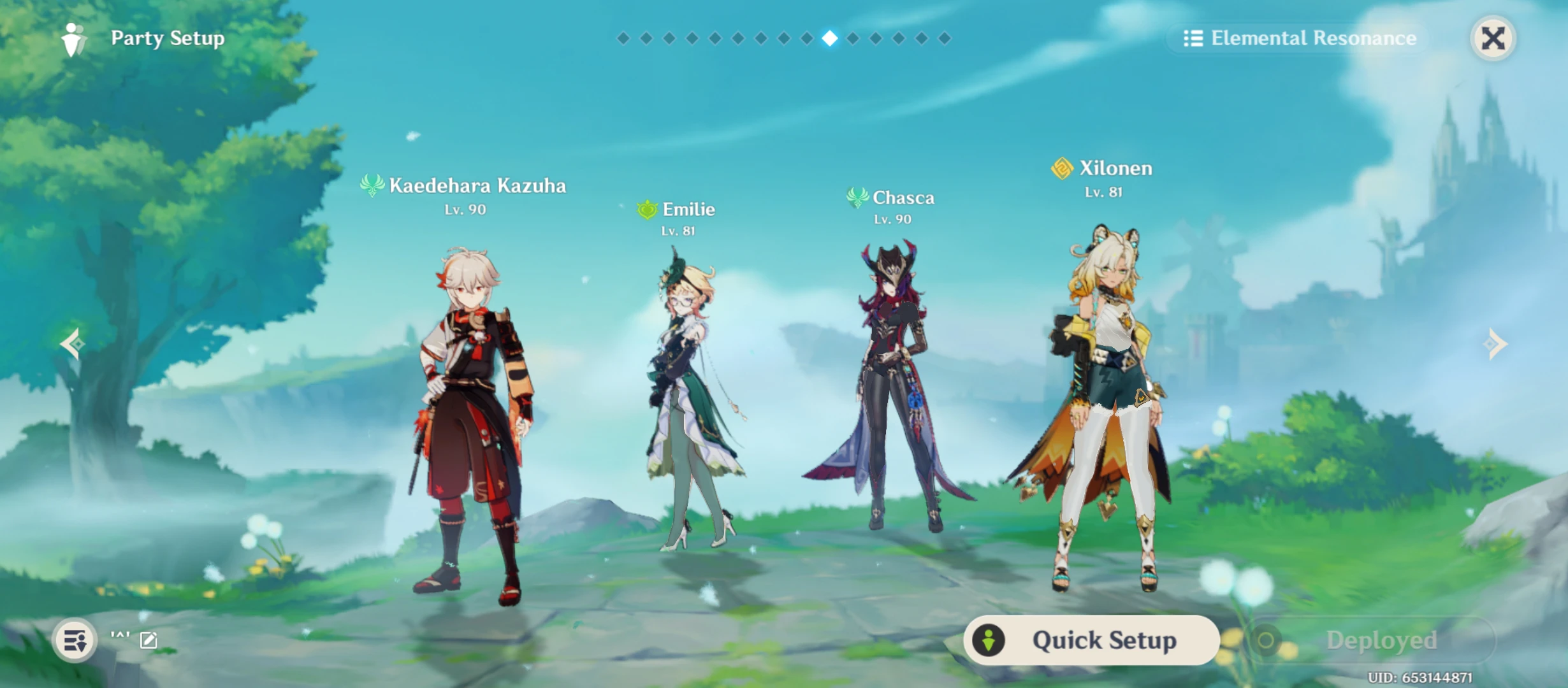 my AR60 team VS my AR45 team😊 Genshin Impact | HoYoLAB