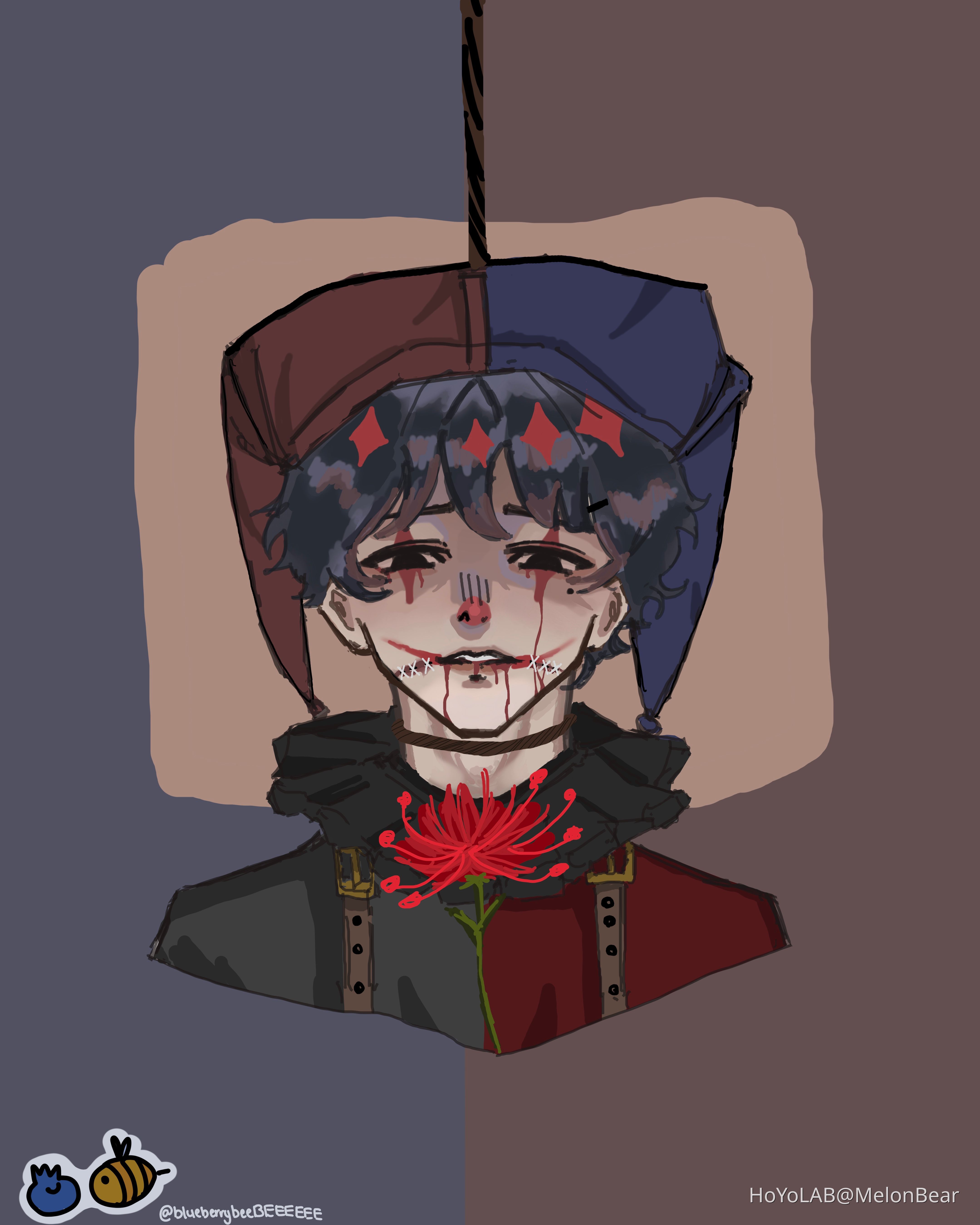 Ima having an artblock so random emoji challenge!! | HoYoLAB