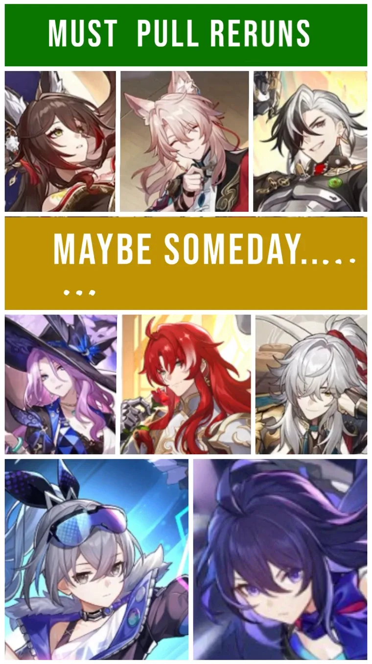 My plans as waifu gamer.. Honkai: Star Rail | HoYoLAB