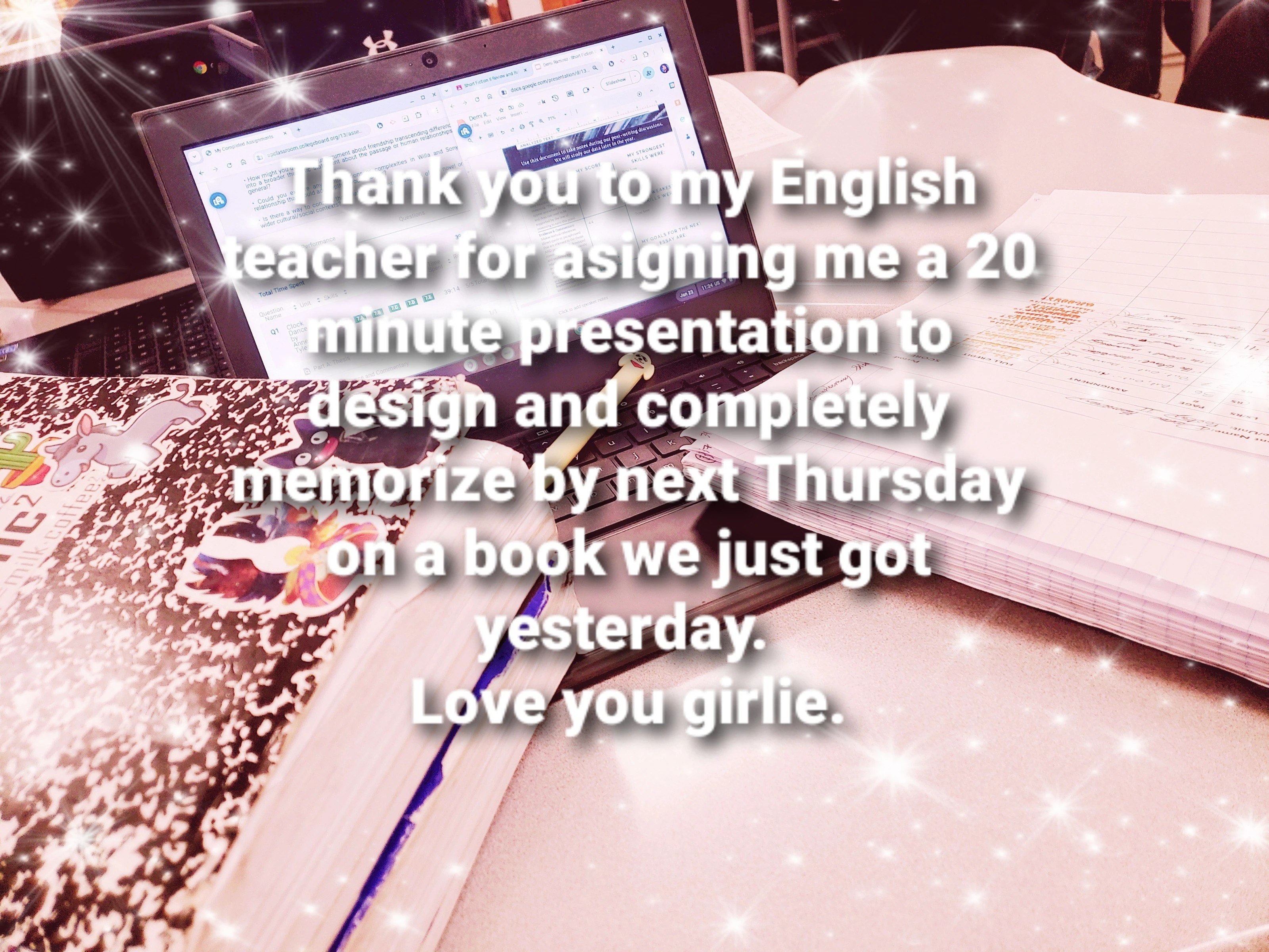 Thank you AP Lit 🙃 | HoYoLAB