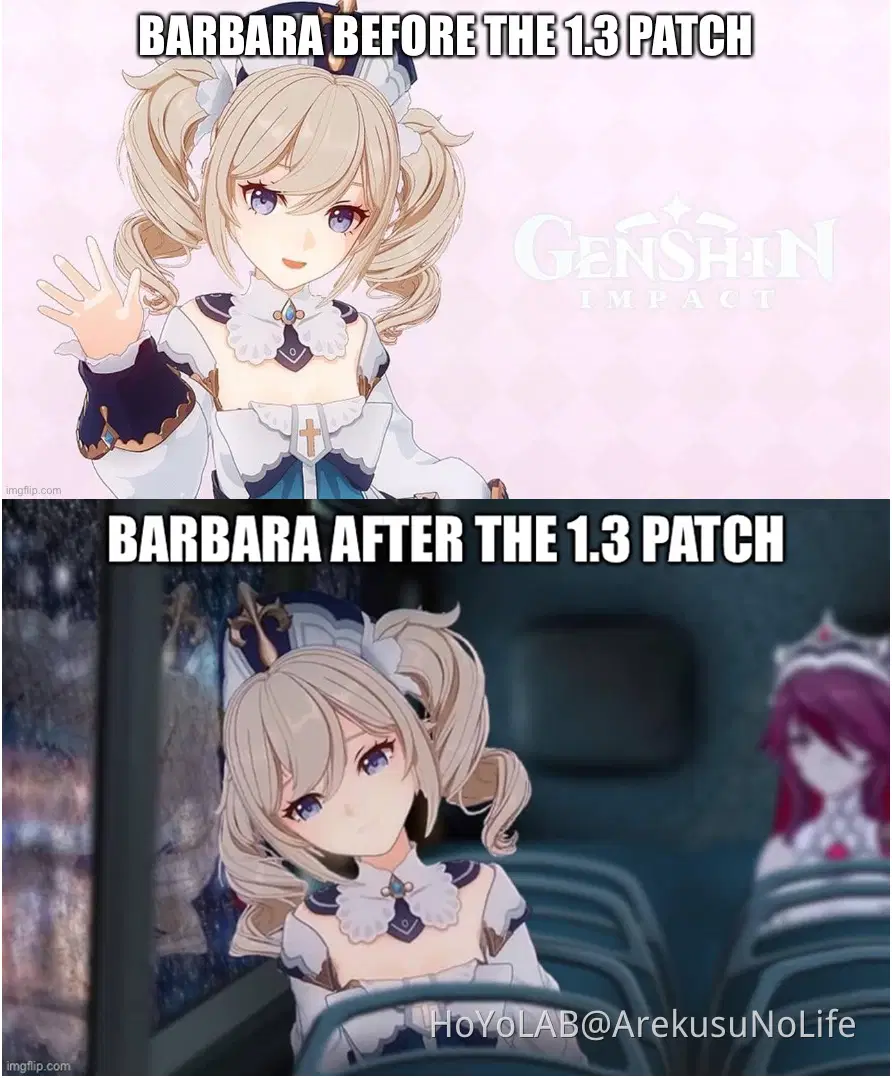Barbara jokes must be hihi Genshin Impact | HoYoLAB