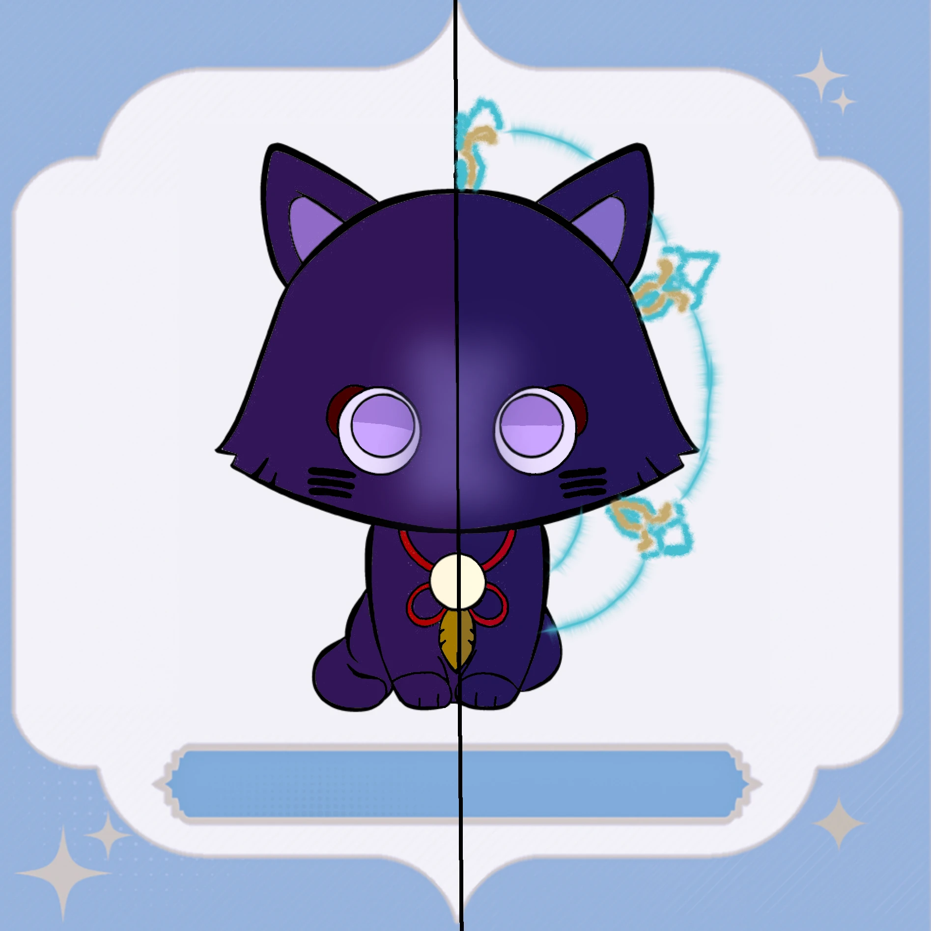 Scaramouche cat I drew Genshin Impact | HoYoLAB