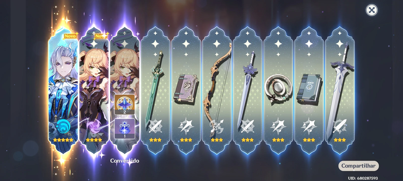 Meus 50/50!!! TE AMO HOYOVERSE