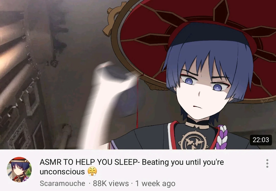 Scaramouche/wanderer memes bc he's one of my favorites and needs a ...