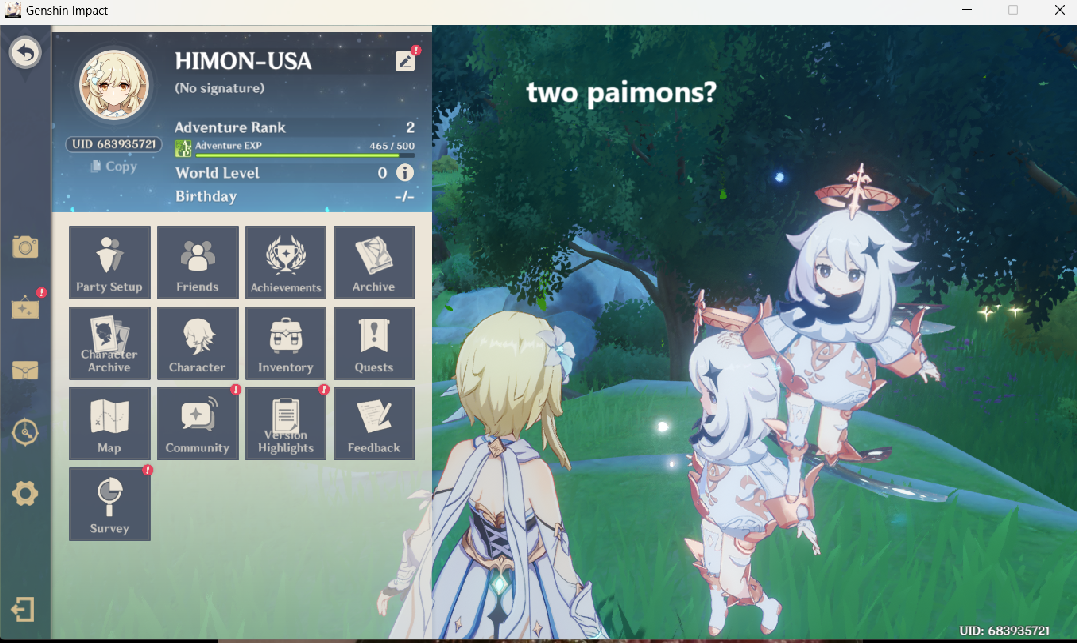 TWO PAIMONS? Genshin Impact | HoYoLAB