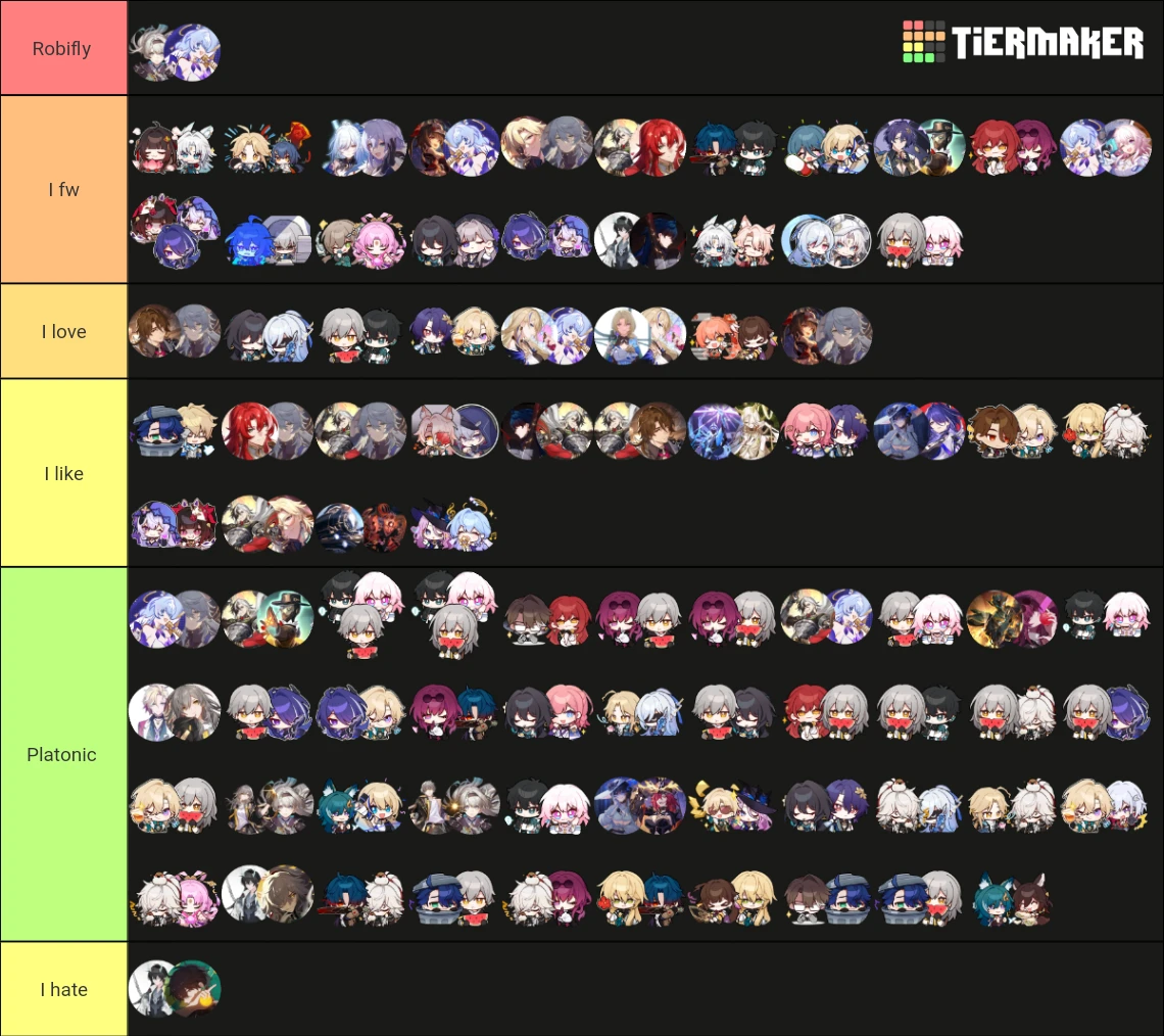 My opinion on Hsr ship! Honkai: Star Rail | HoYoLAB